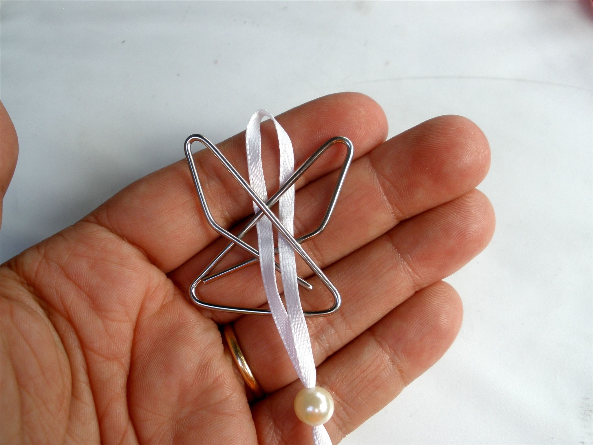 Ideal Clamp (Paperclip) Angel Ornament - Instructables
