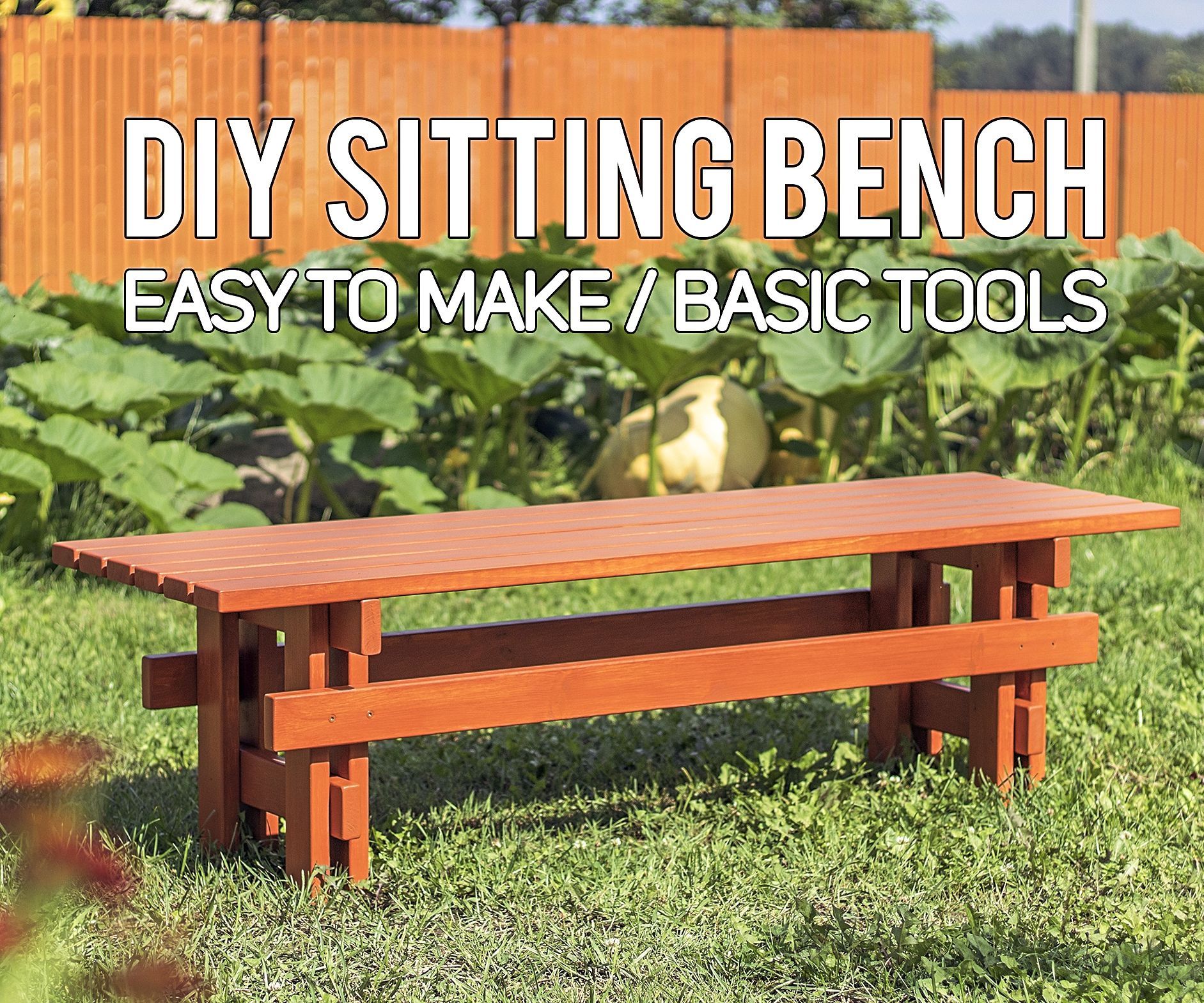 DIY Outdoor Sitting Bench : 11 Steps (with Pictures) - Instructables