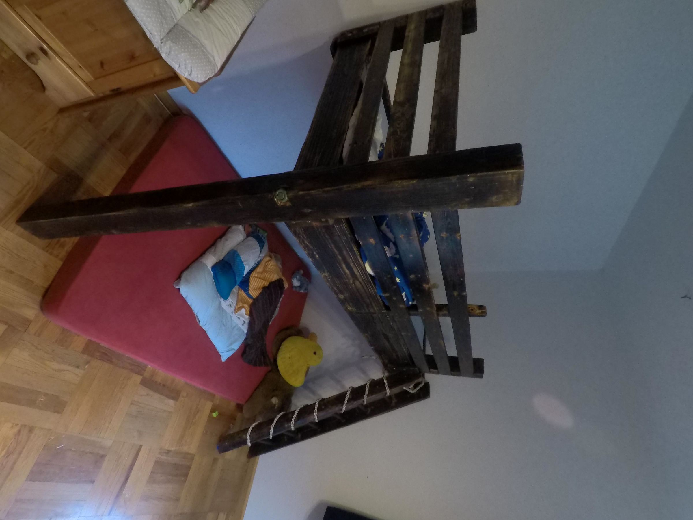 Bunk Bed Out of Reclaimed Wood and With Fire-finish : 10 Steps (with ...