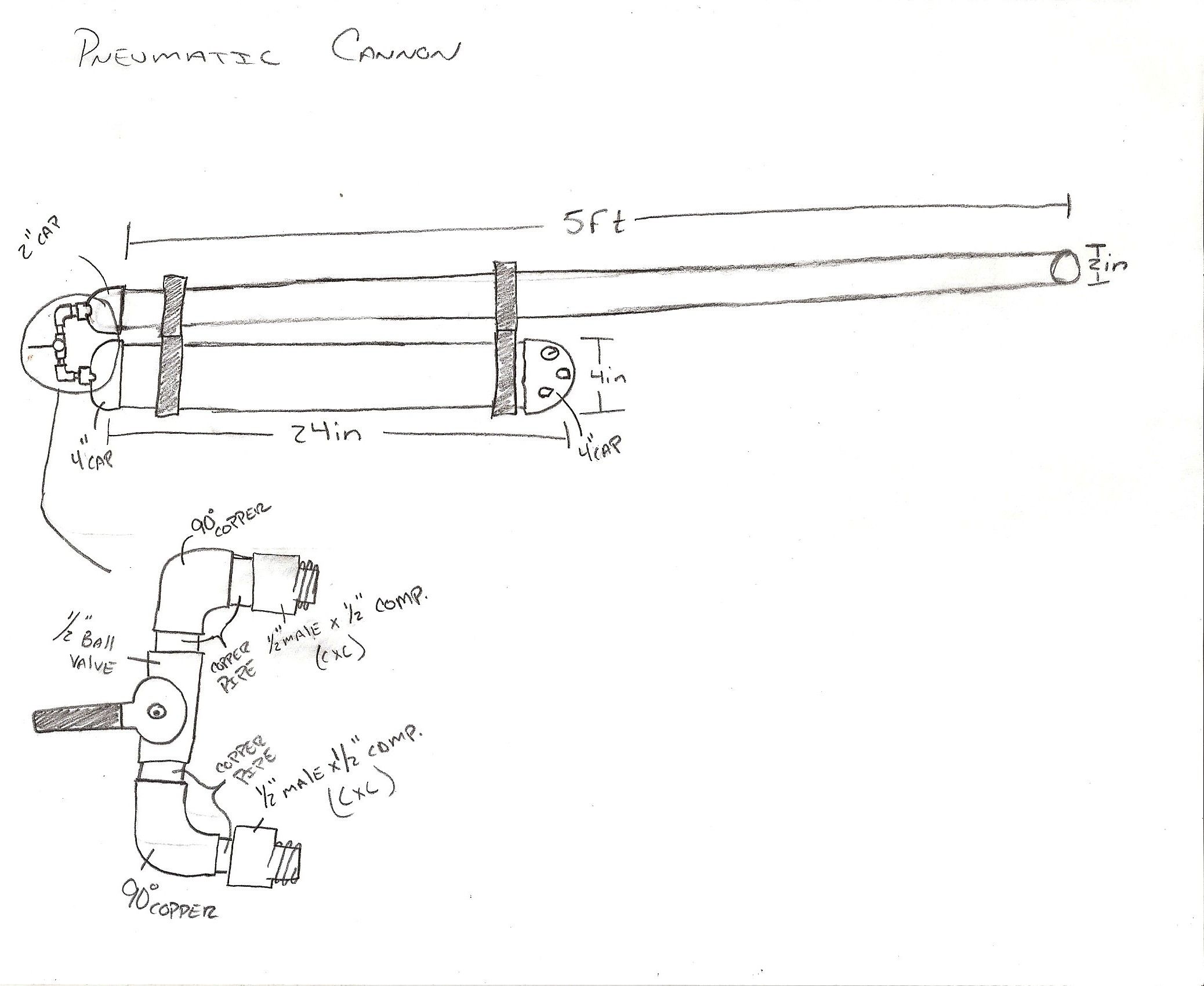 Pneumatic Cannon : 10 Steps - Instructables