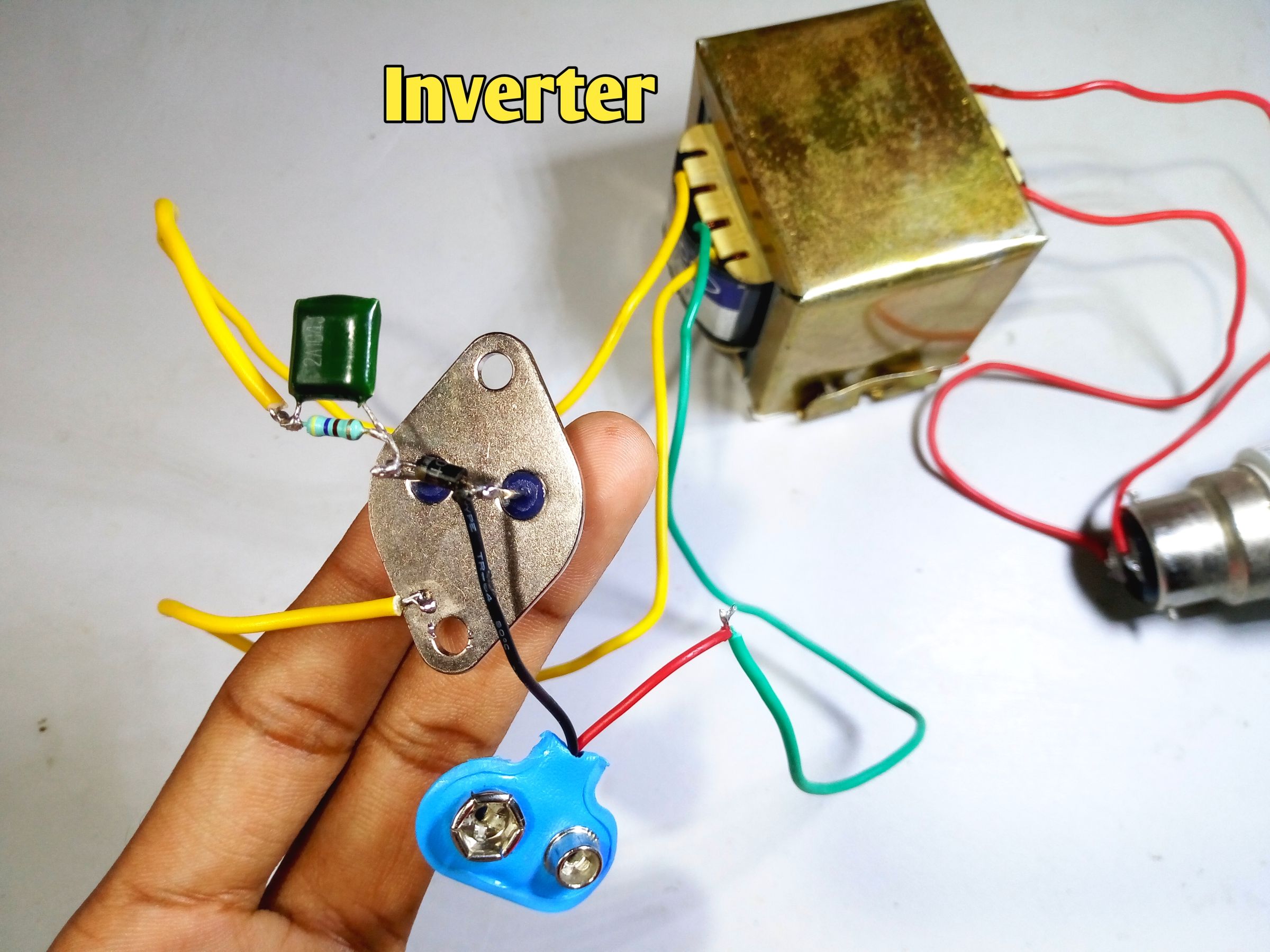 How to Make Inverter Using 3055 Transistor : 8 Steps - Instructables
