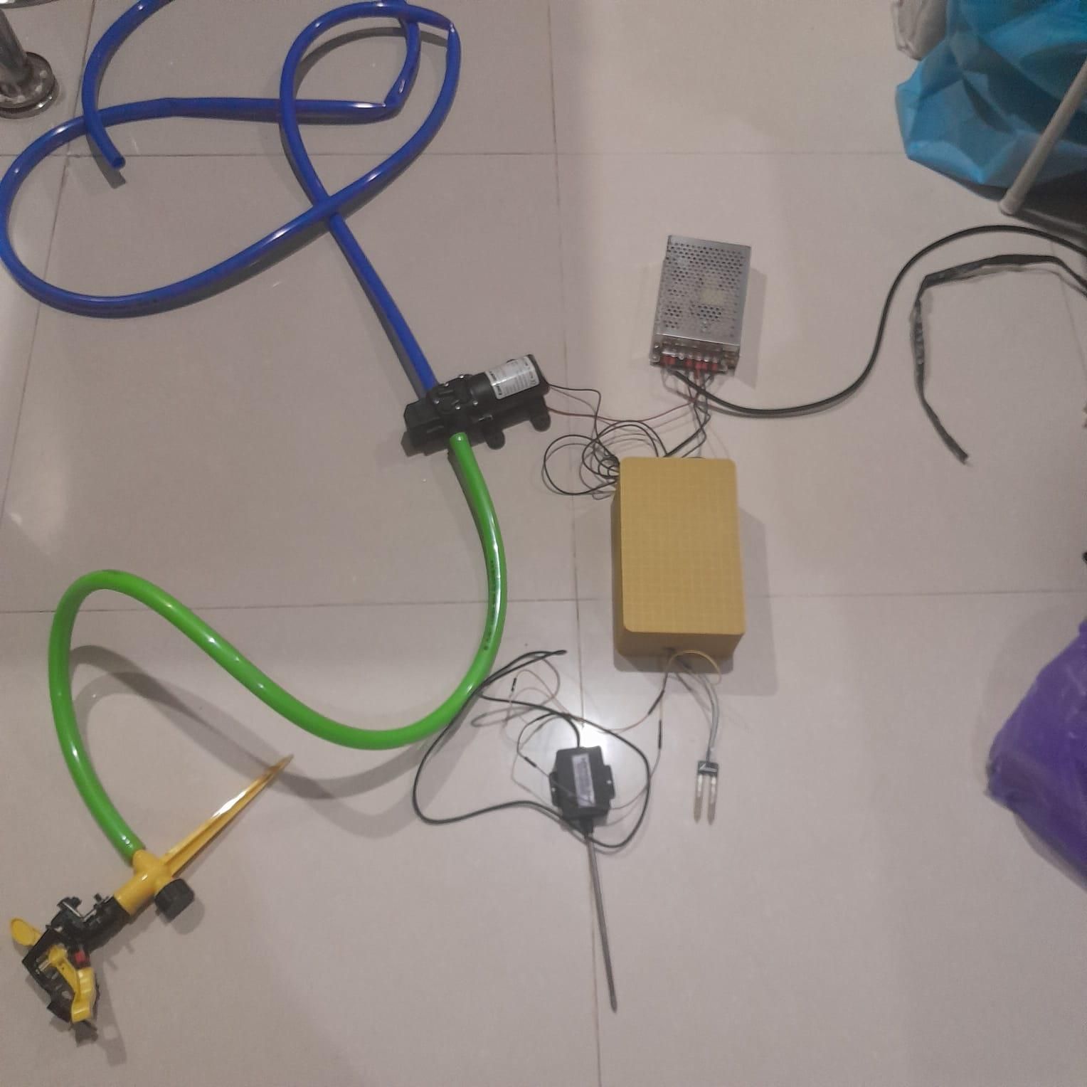 Prototype of an Automatic Irrigation System for a Limited Area of ...