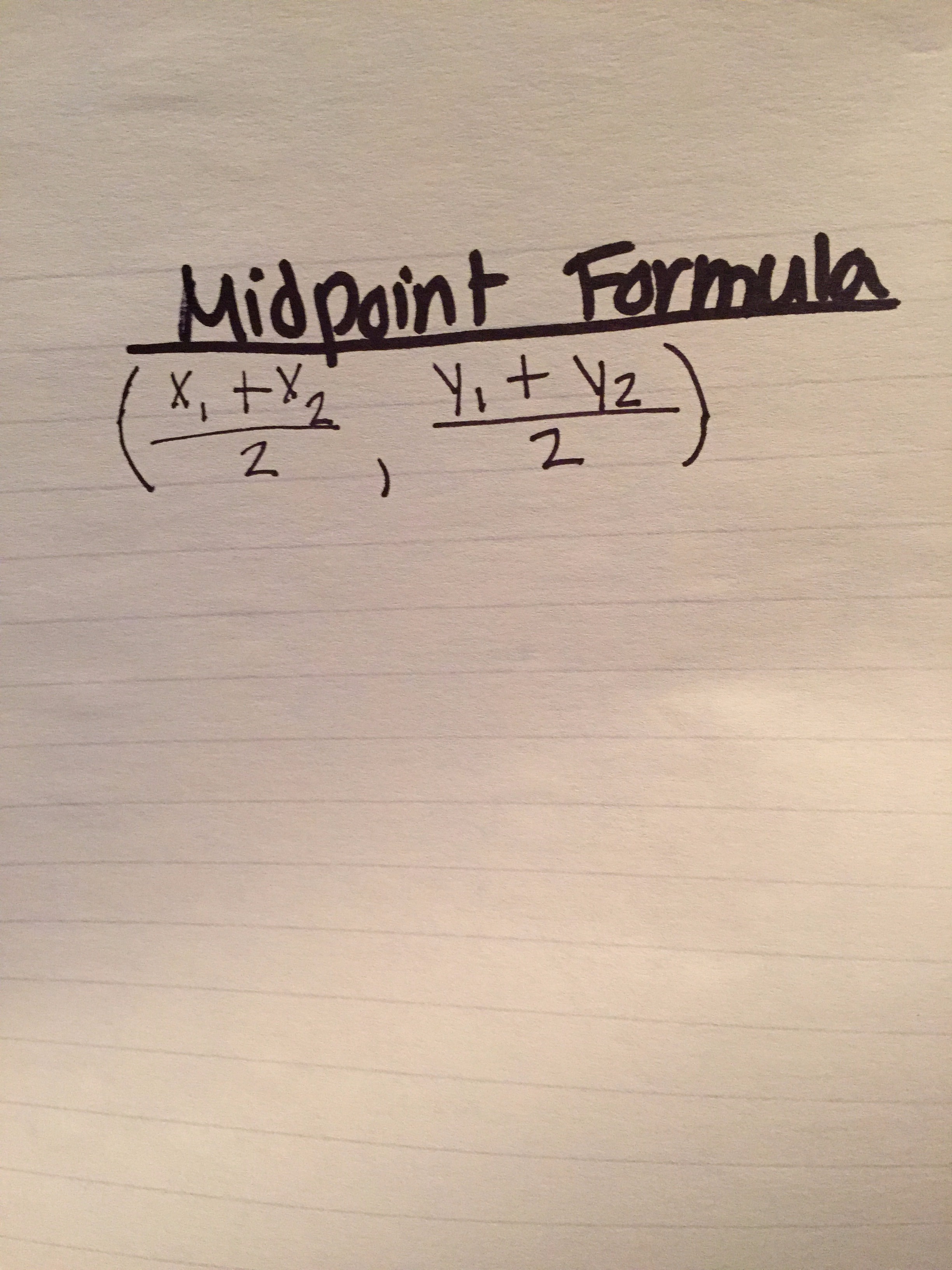 Finding Midpoint of a Line Segment : 7 Steps - Instructables