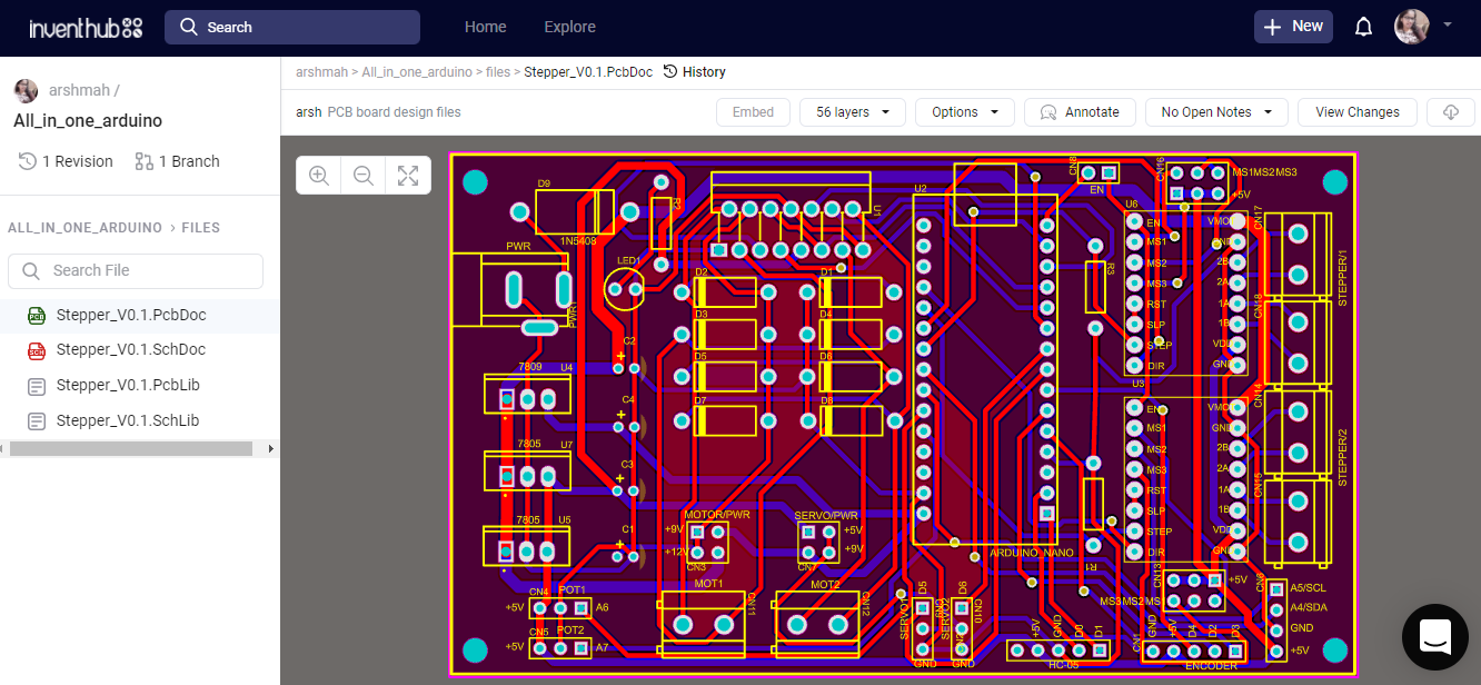 All in One Arduino PCB Board Design : 4 Steps - Instructables