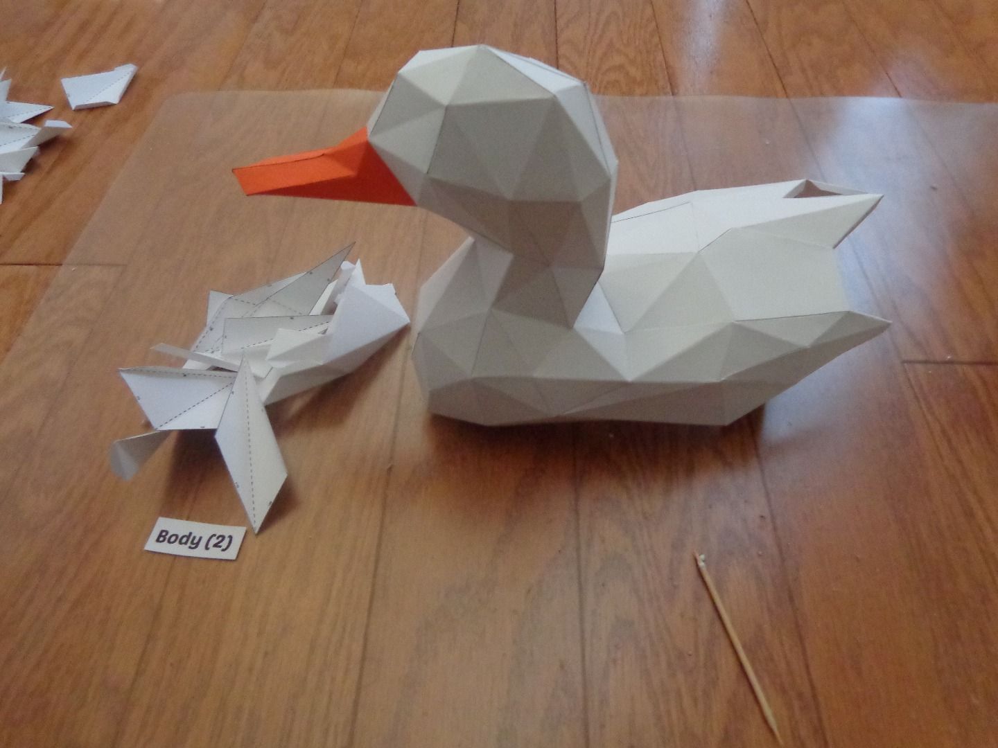 3D Duck Papercraft Model : 13 Steps - Instructables