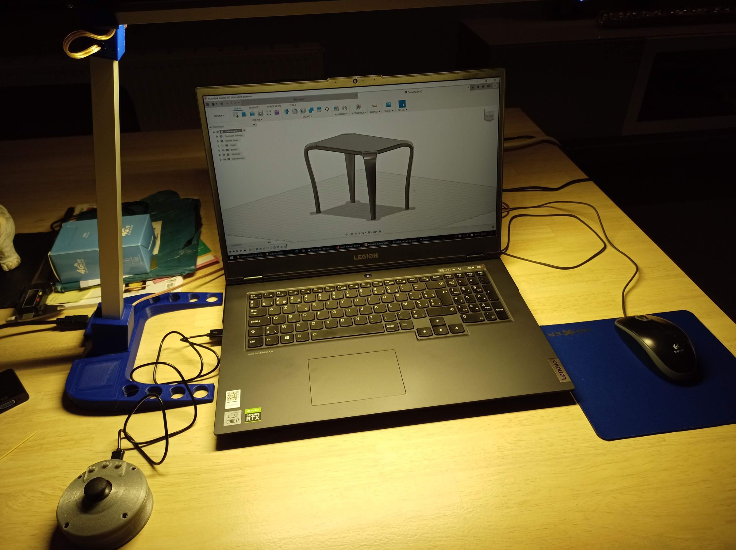Space Mouse With Arduino Micro *UPDATE* : 4 Steps (with Pictures ...