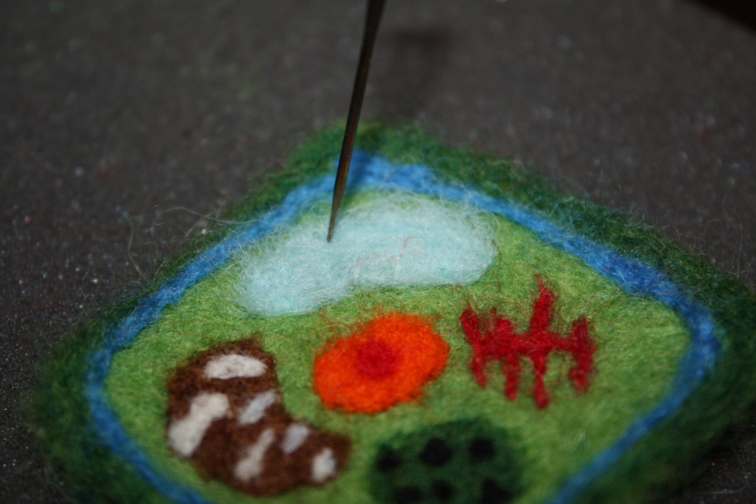 Needle Felted Plant Cell 11 Steps with Pictures Instructables Needle Felted Plant Cell 11 Steps with Pictures Instructables