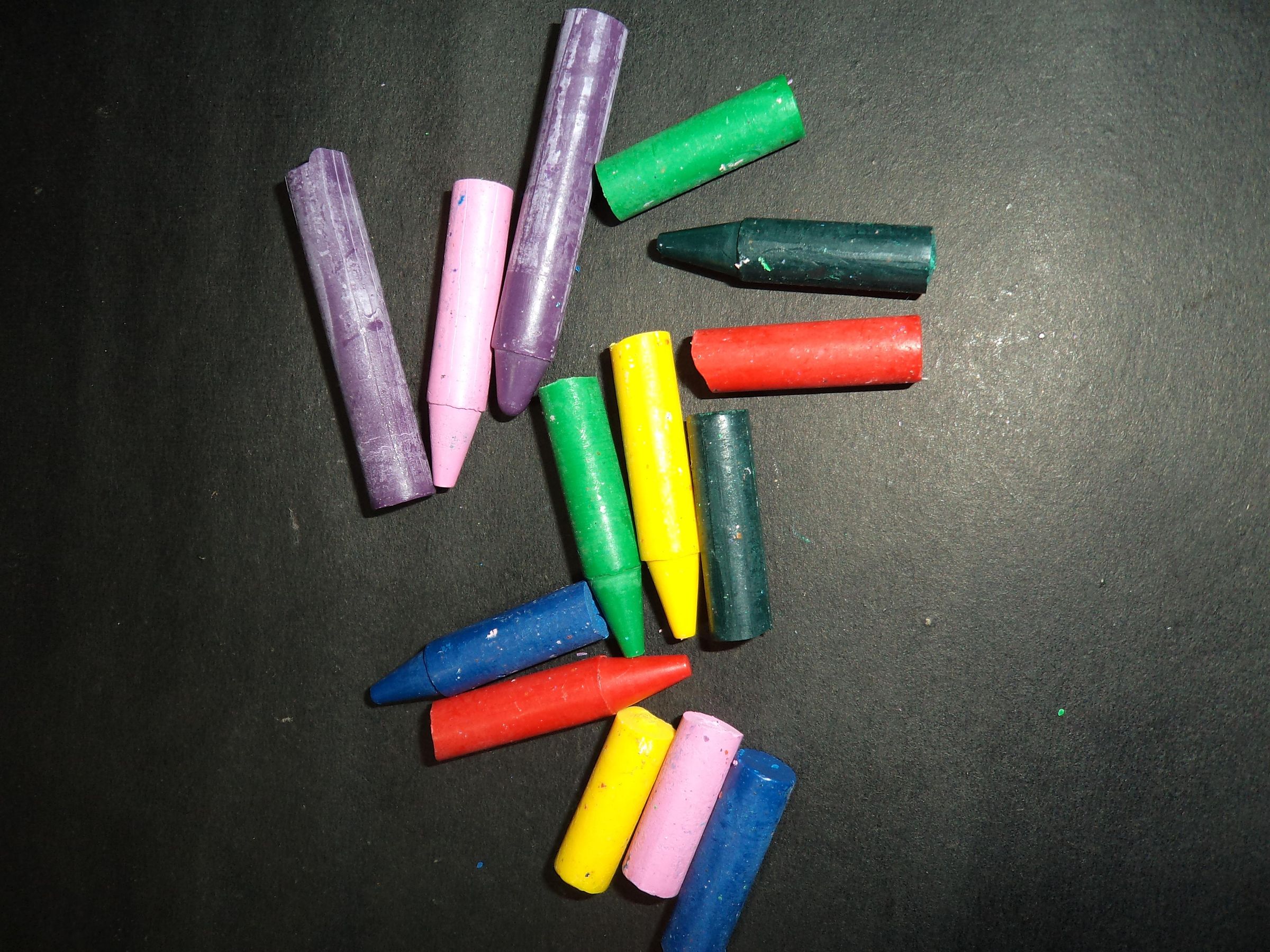 Abstract Crayon Art (Galaxy) : 4 Steps - Instructables