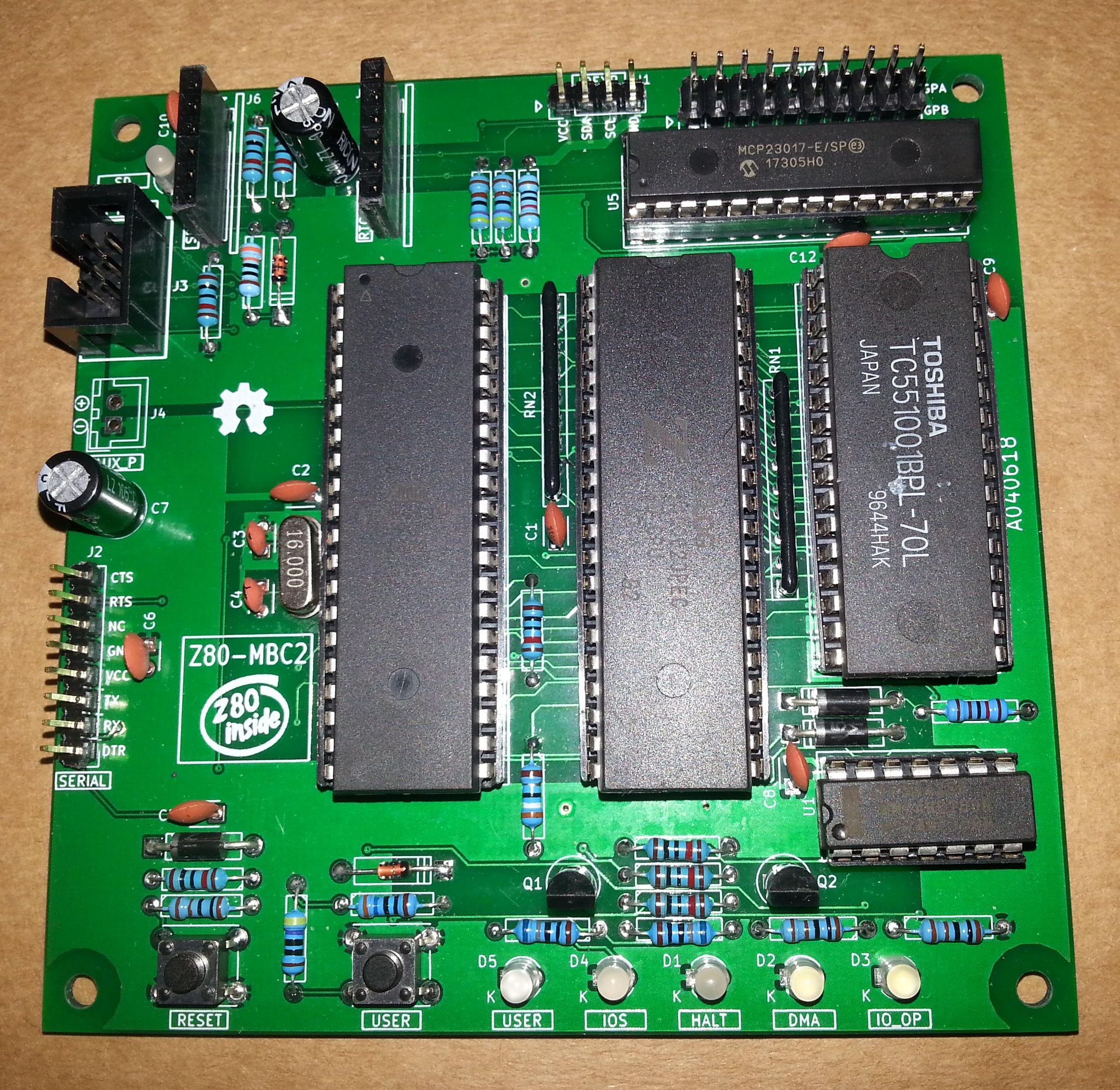 An Easy to Build Real Homemade Computer: Z80-MBC2! : 9 Steps (with ...