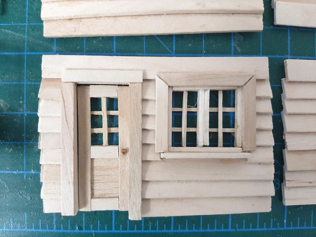 Western Wooden House Using Popsicle Stick : 3 Steps (with Pictures ...