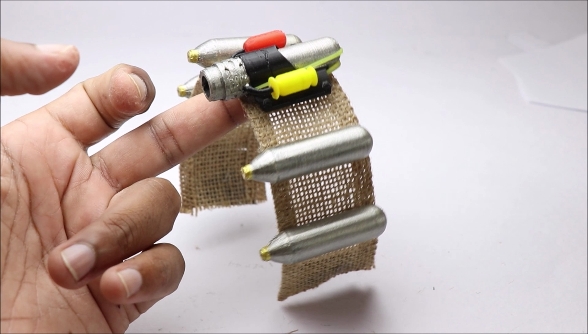 How to Make Working SCARLET SPIDER Web Shooter in Simple Way : 8 Steps ...