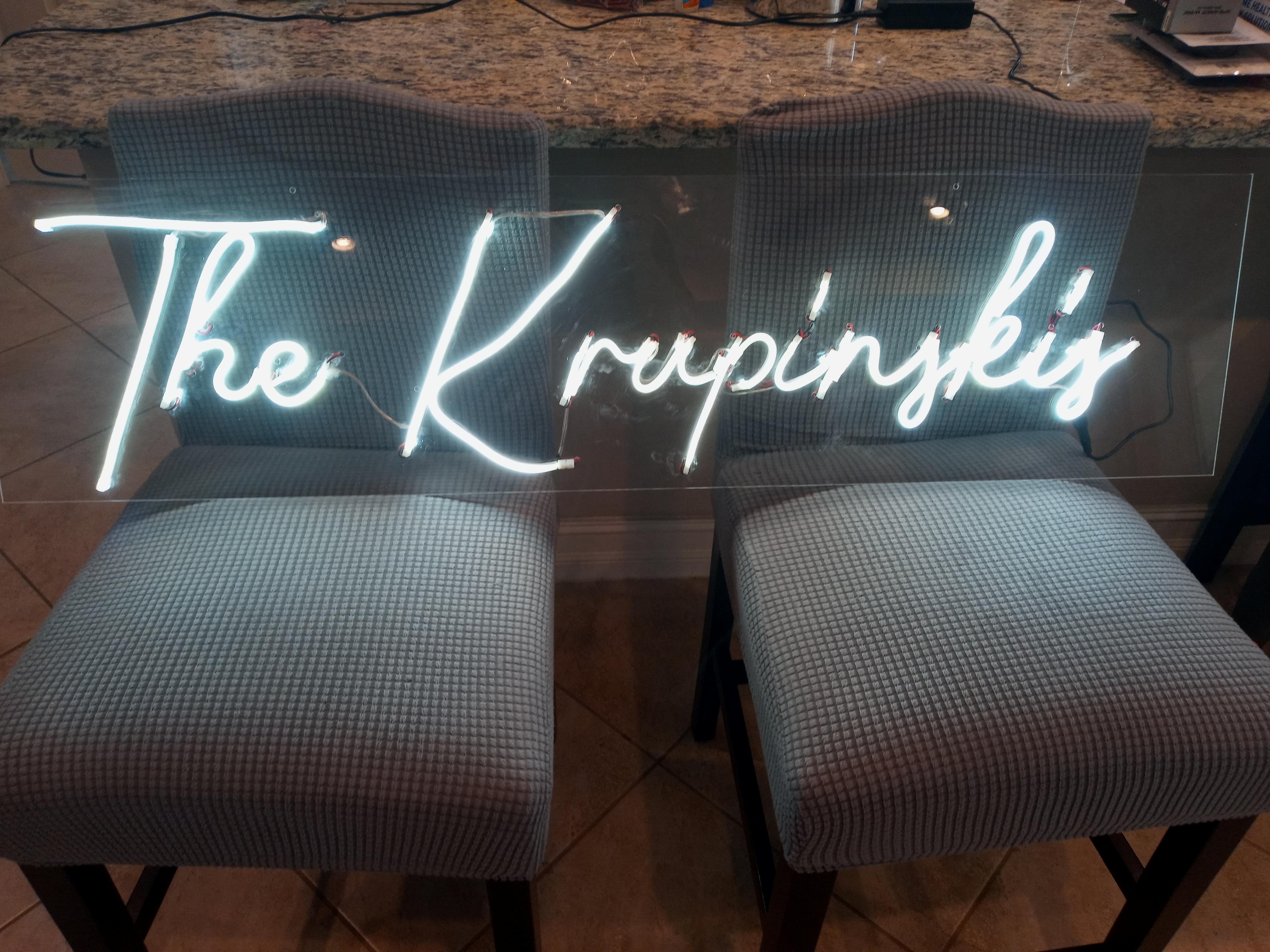 Neon Style LED Sign - No Soldering : 8 Steps (with Pictures ...