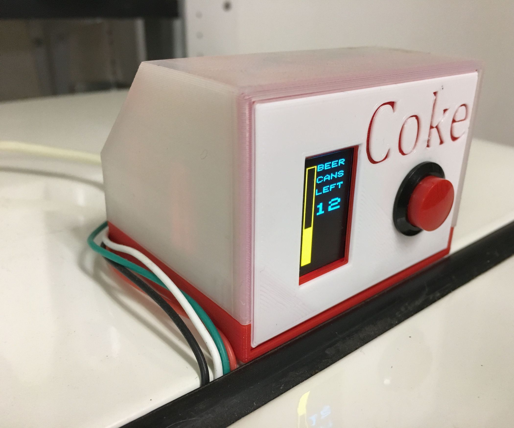Coke Machine Can Level Detector : 5 Steps (with Pictures) - Instructables