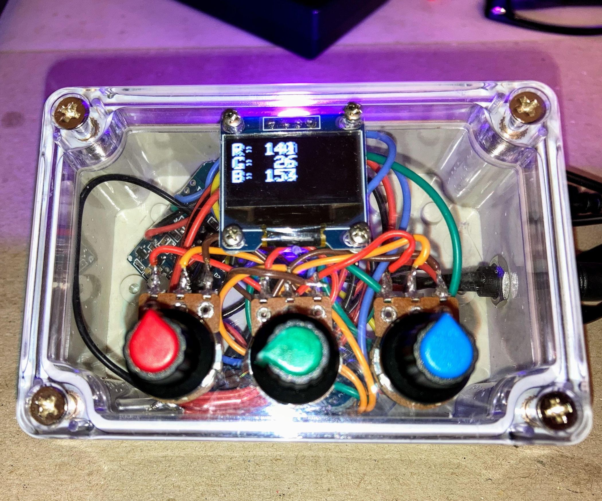 Remote Color Picker for House LEDs : 4 Steps - Instructables