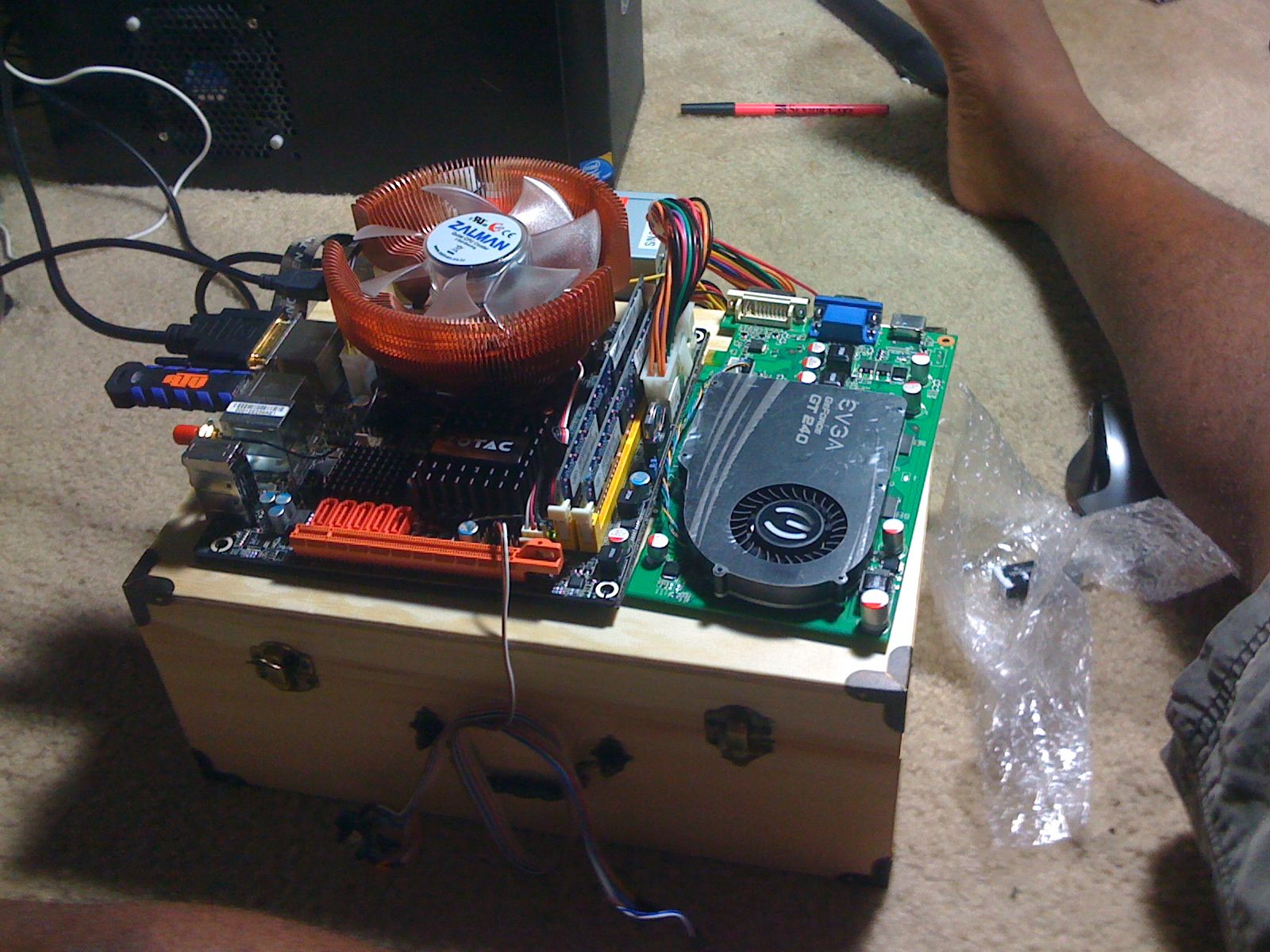 $8 Wooden Box Computer Case Mod!! - Instructables