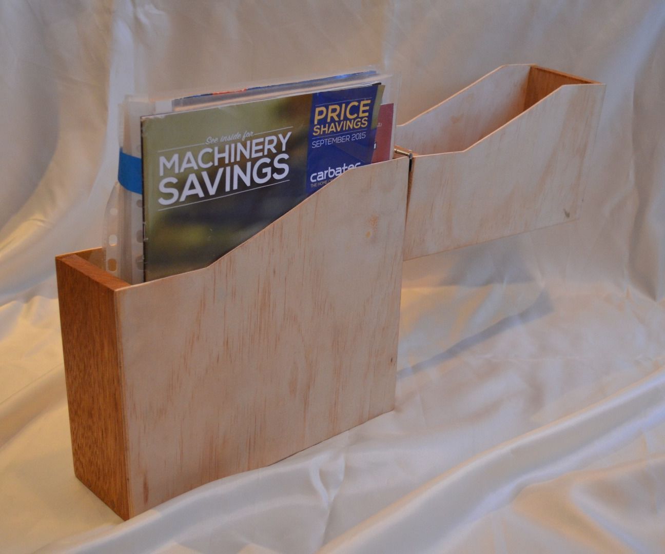 Easy to Make Wooden Magazine, File or Book Box : 13 Steps (with ...