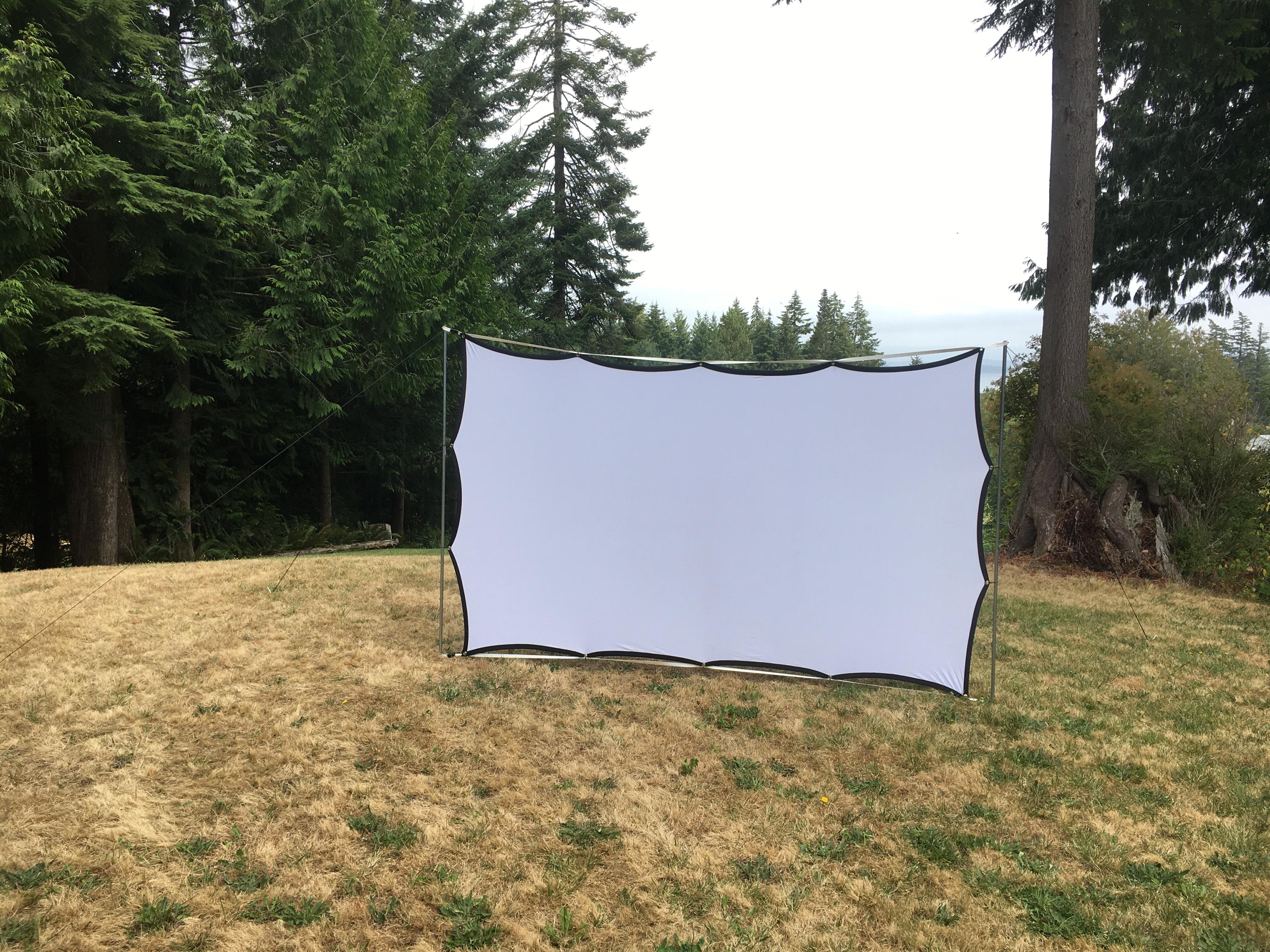 Outdoor Projector Screen : 9 Steps (with Pictures) - Instructables