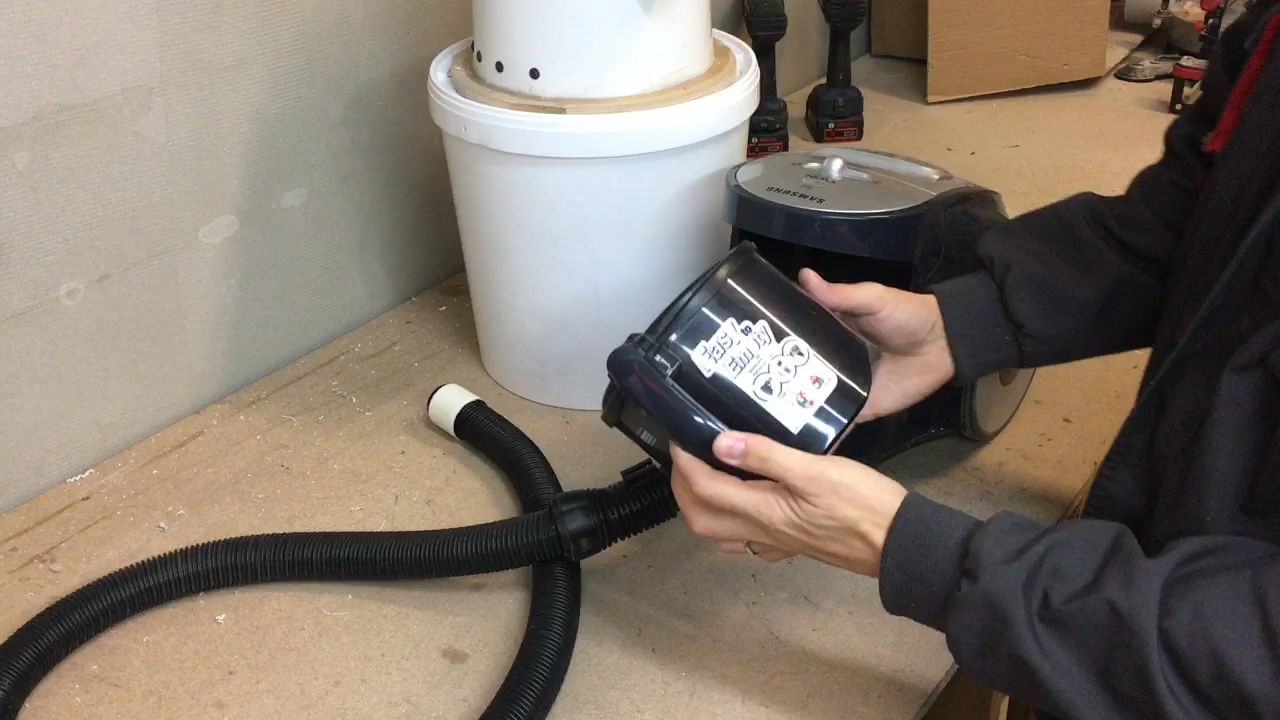 DIY: Cyclone Dust Separator From Two Buckets : 8 Steps (with Pictures ...