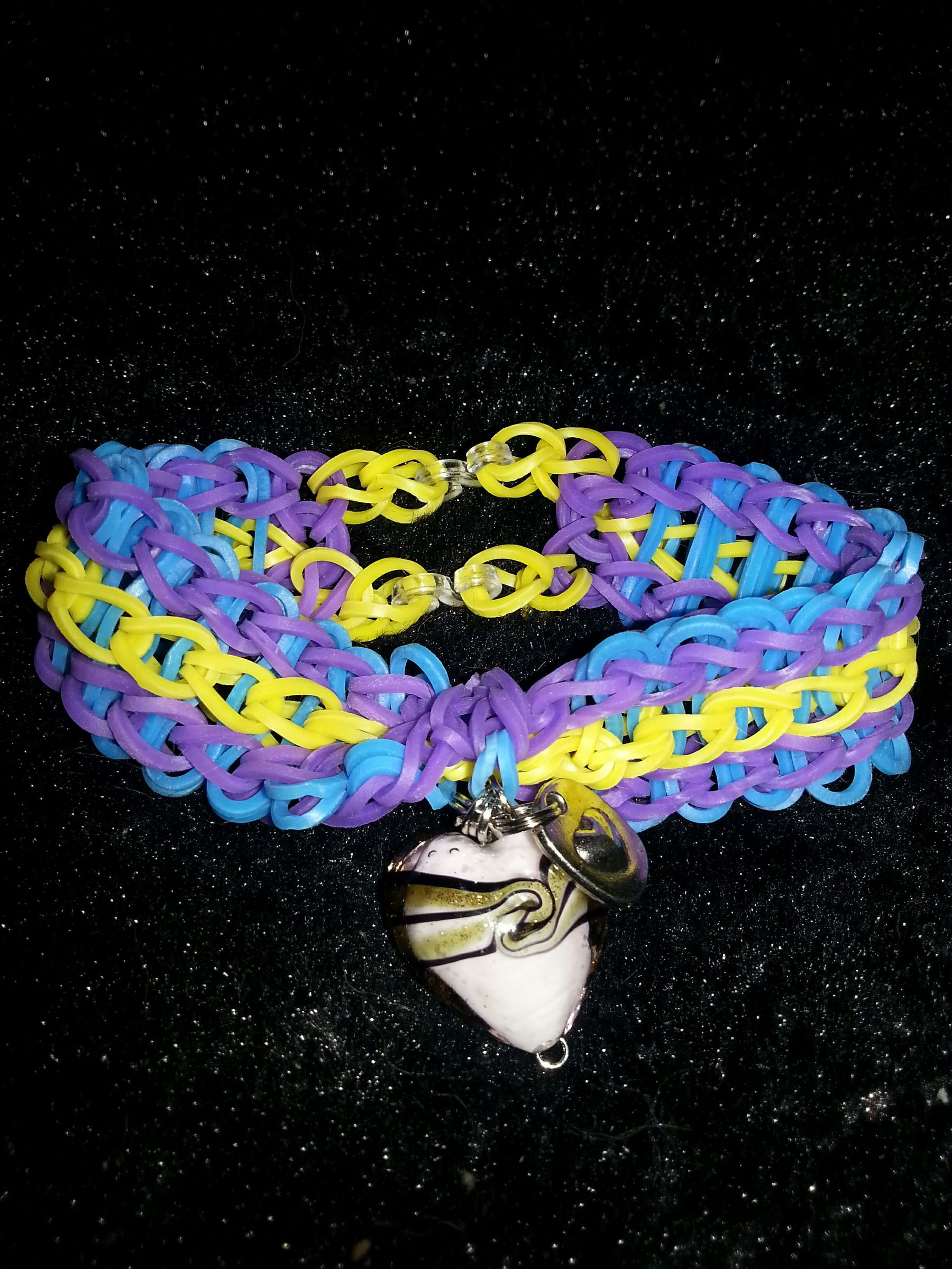 Loom Band Ladder Bracelet : 9 Steps - Instructables