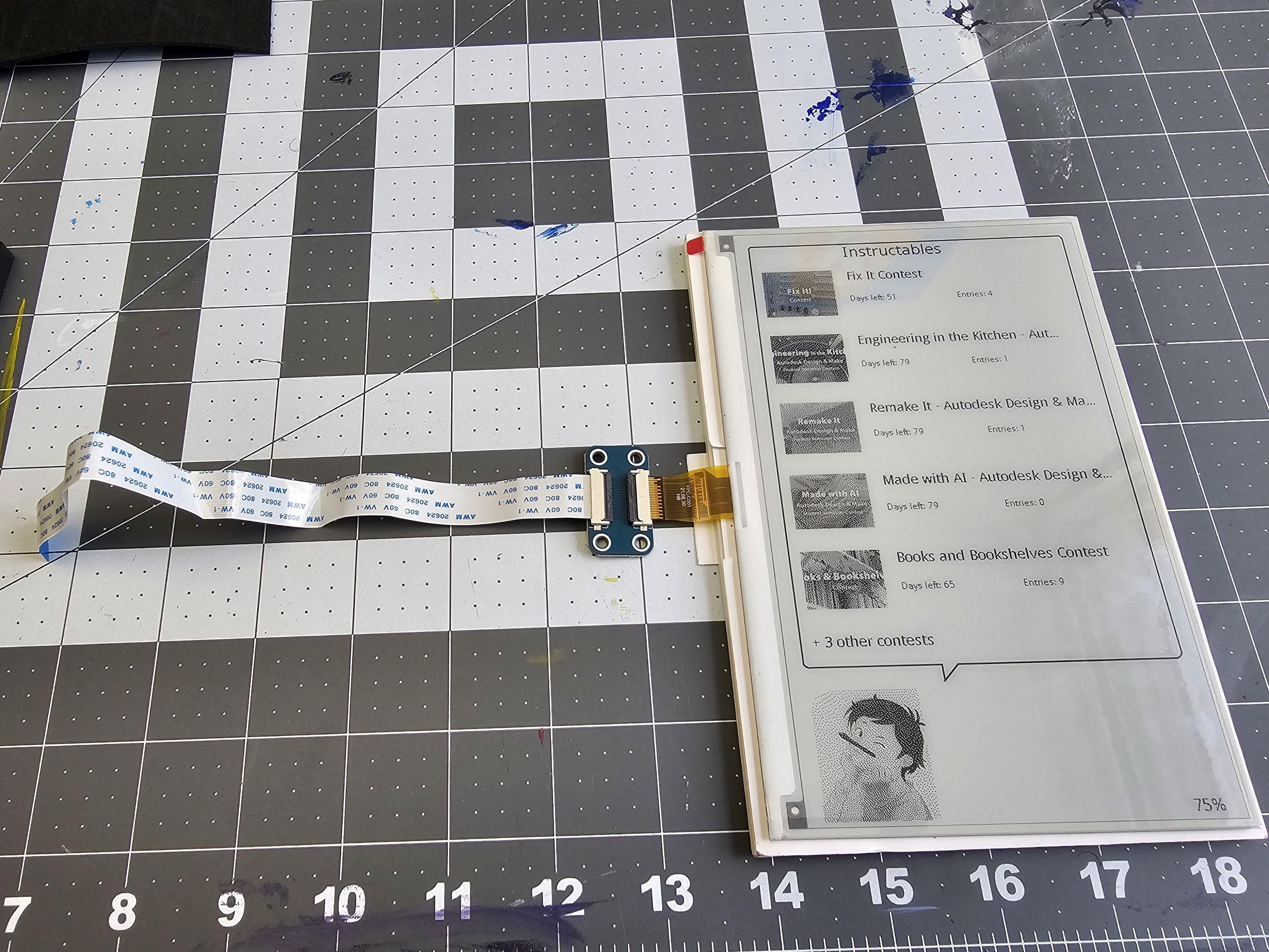 Building Glance: an E-ink Dashboard/ Photo Album Display : 9 Steps ...