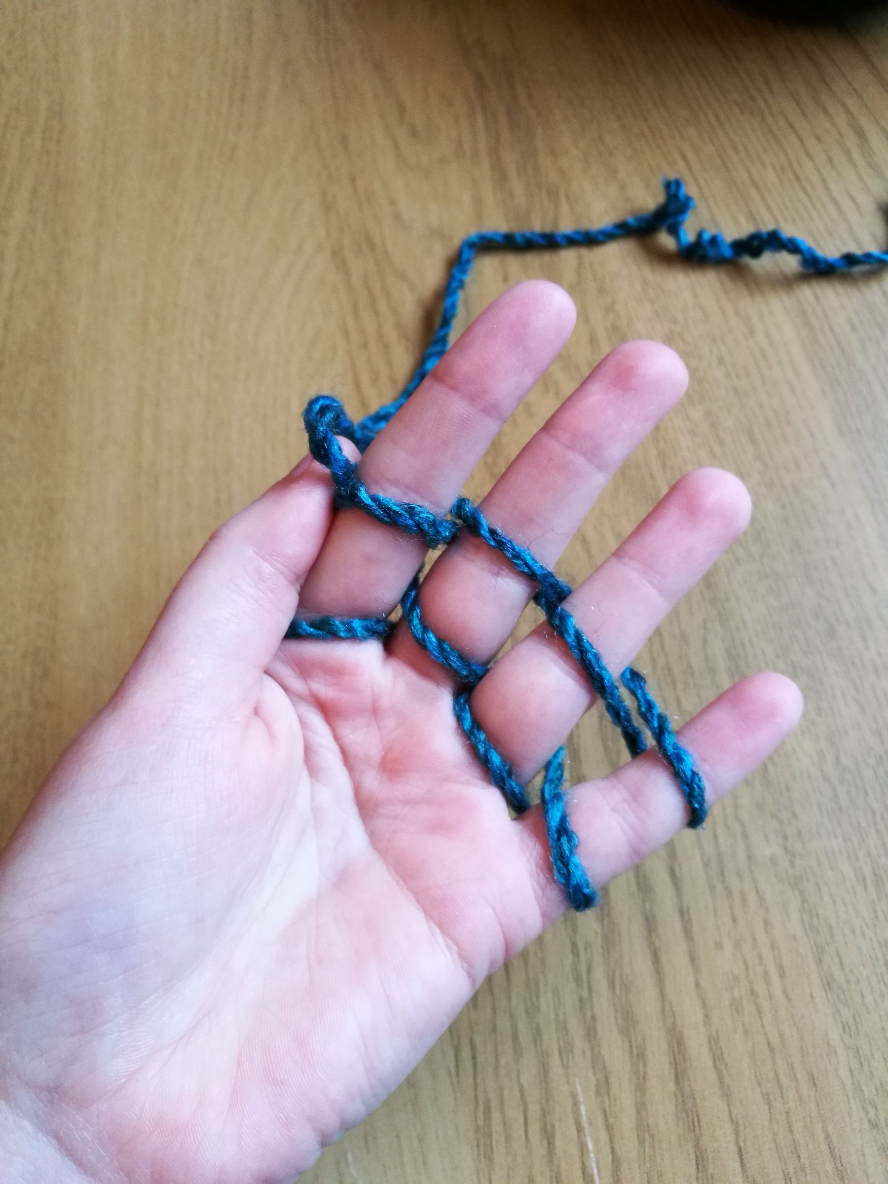 Super Simple Finger Knitting : 4 Steps (with Pictures) - Instructables