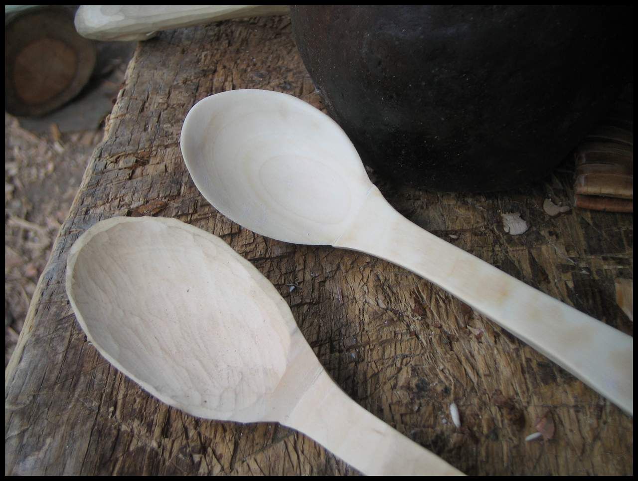 How to Make a Wooden Spoon, the Viking Way : 10 Steps (with Pictures ...