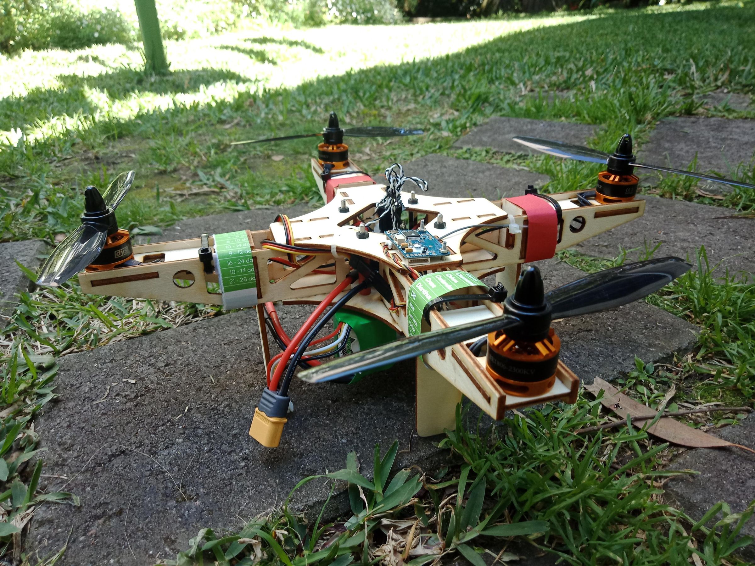 Fusion360 Laser Cut Plywood UAV : 4 Steps - Instructables