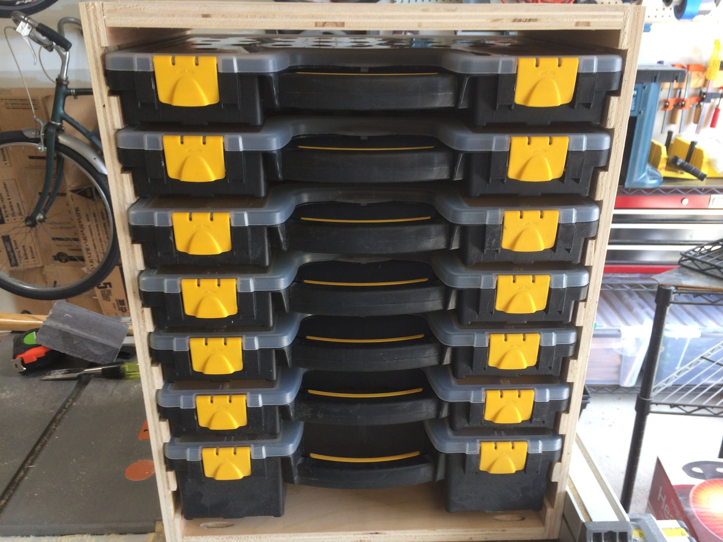 Storage Bin Organizer Shelf : 10 Steps (with Pictures) - Instructables