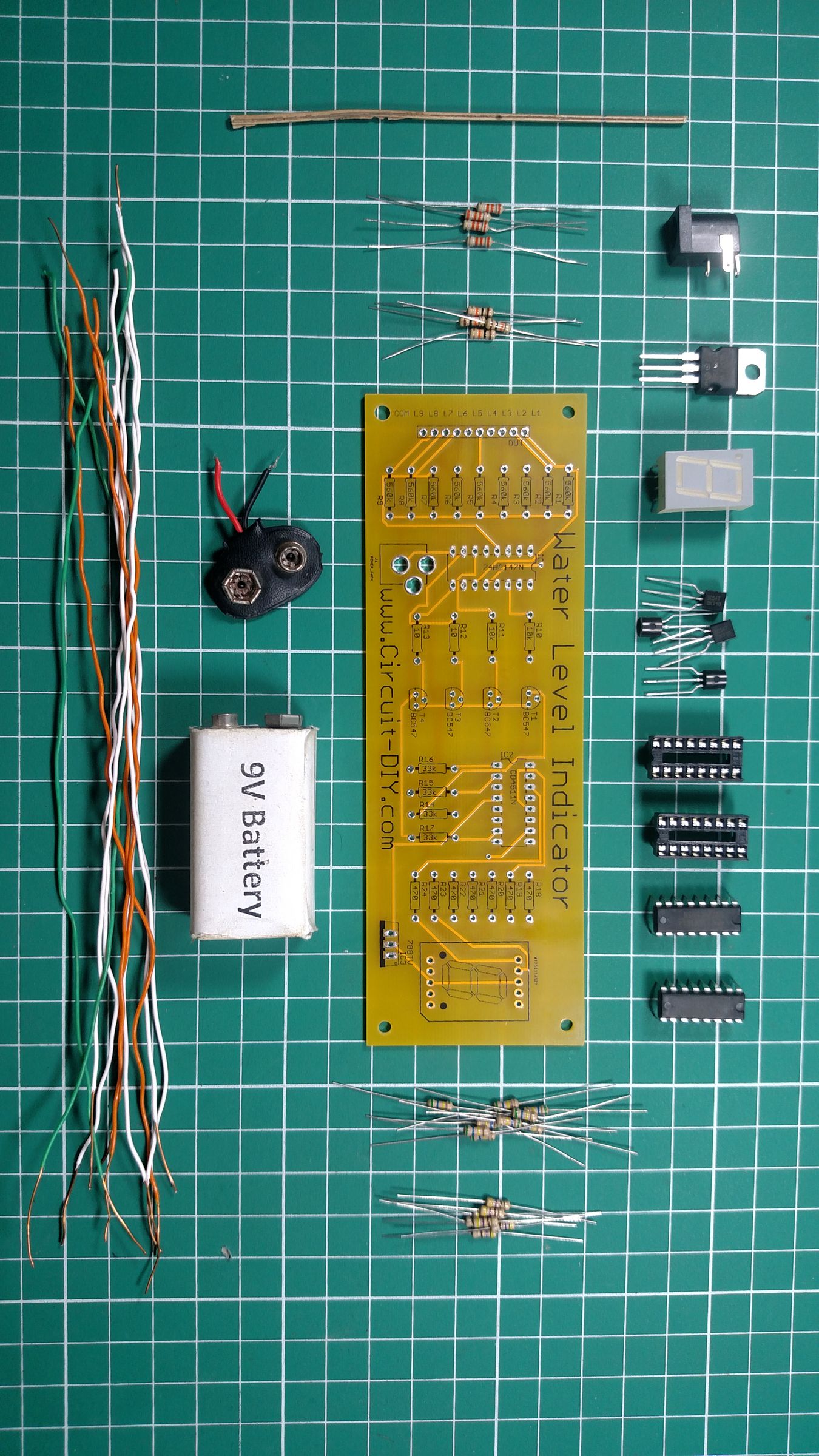 Water Level Indicator | Circuits DIY : 3 Steps - Instructables