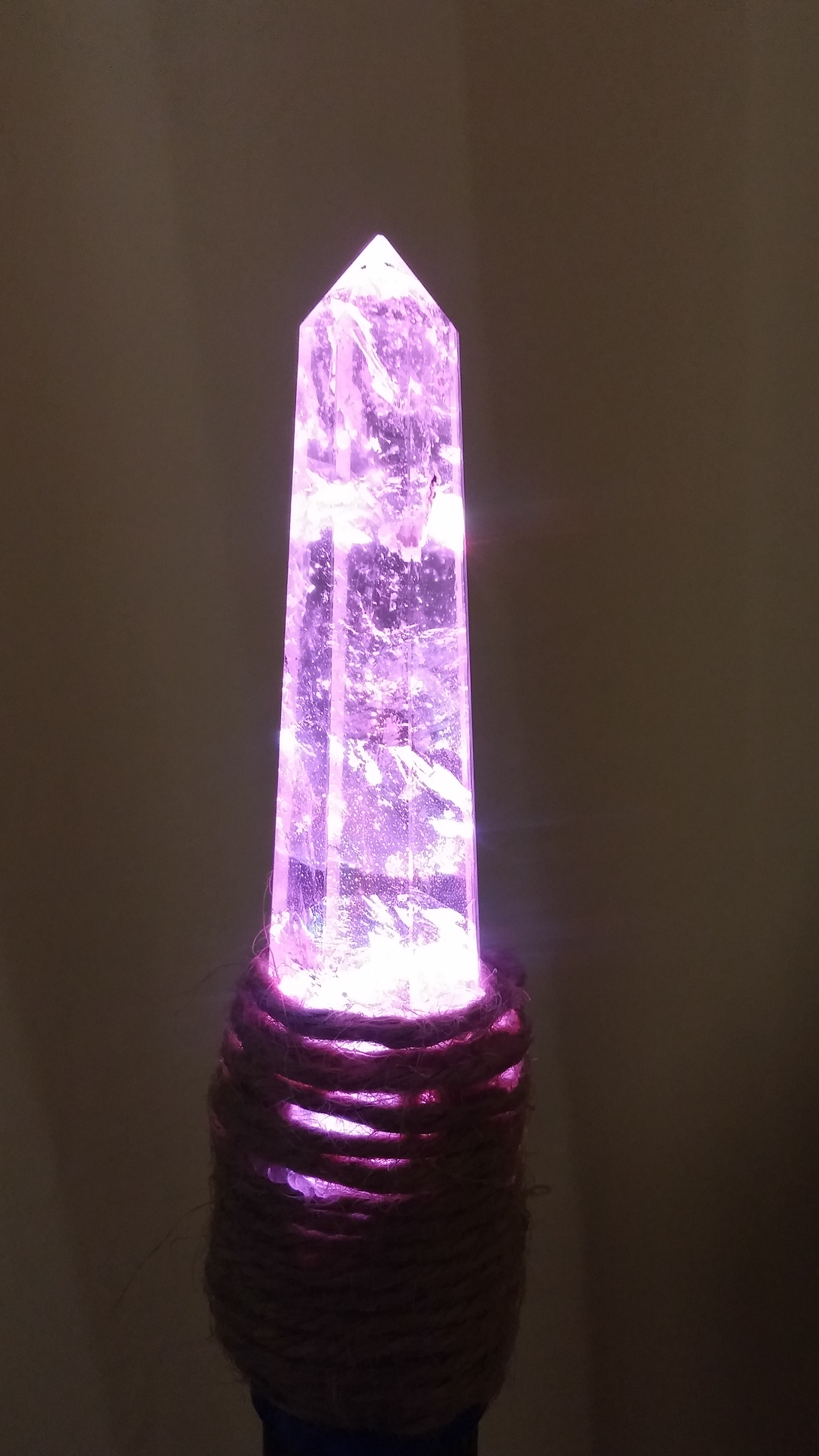 Color Changing Crystal Staff for Cosplay : 3 Steps (with Pictures ...