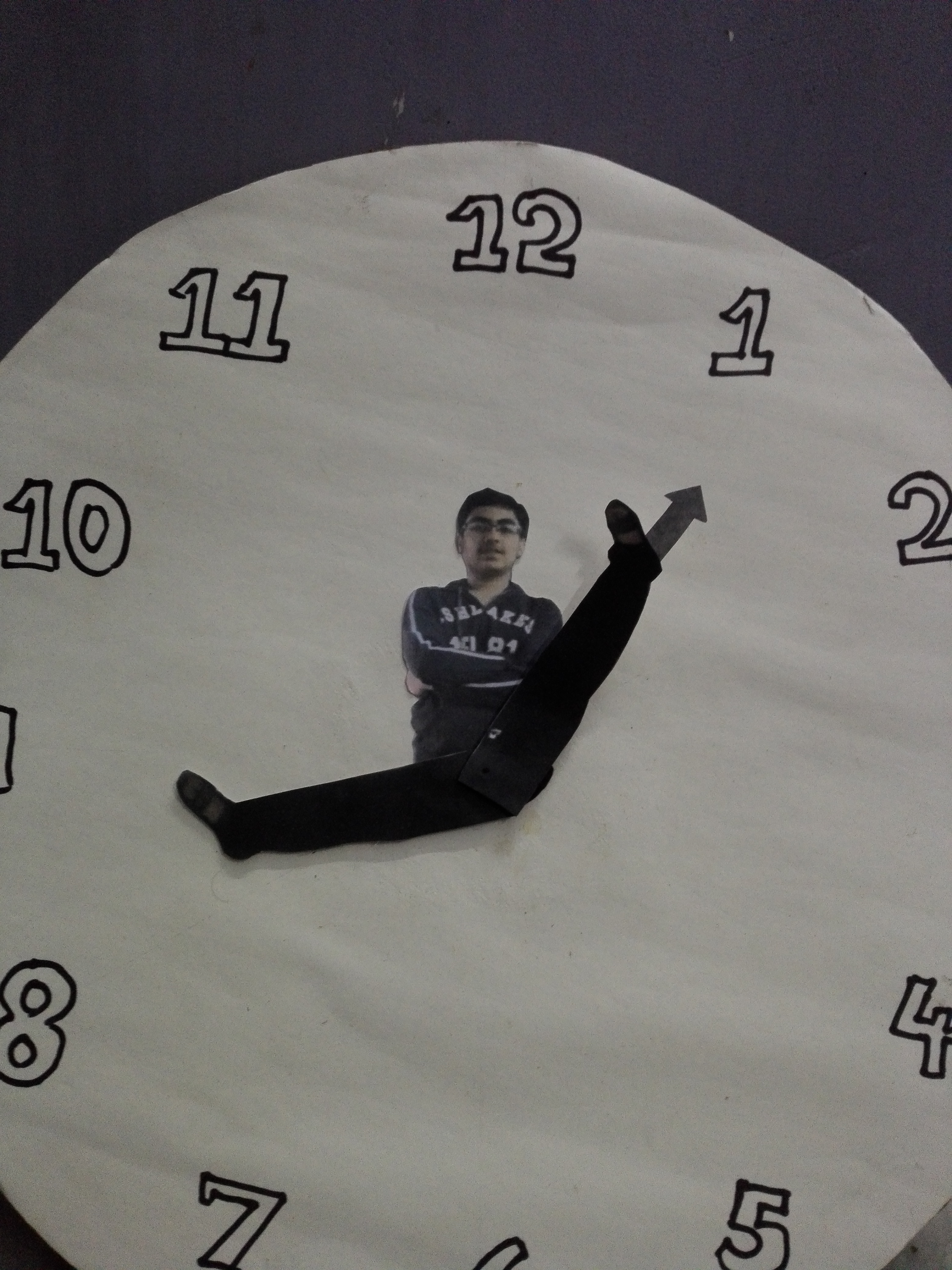 Personalize Your Clock(with Yourself)!!! : 6 Steps (with Pictures ...