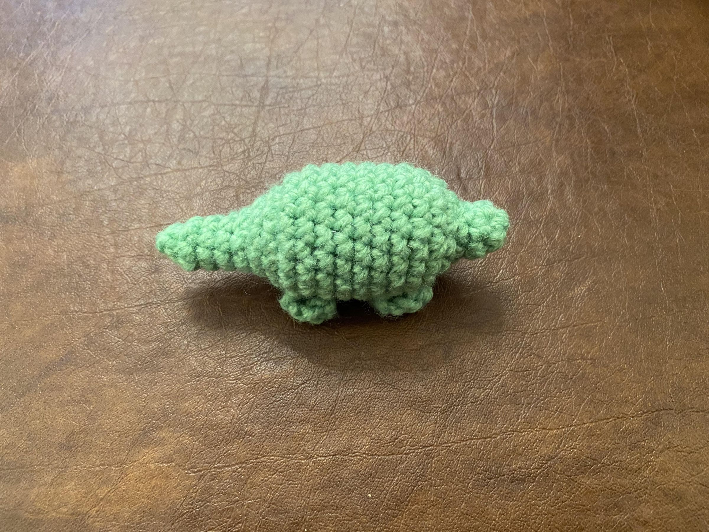Crochet Animal Keychains (Dinosaur) : 14 Steps (with Pictures ...