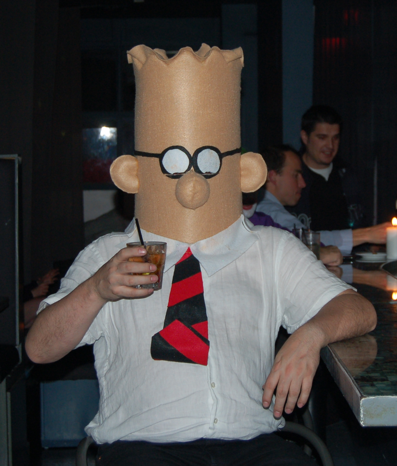 Easy Dilbert Costume - Just Glue, Foam & Felt (with Pictures ...