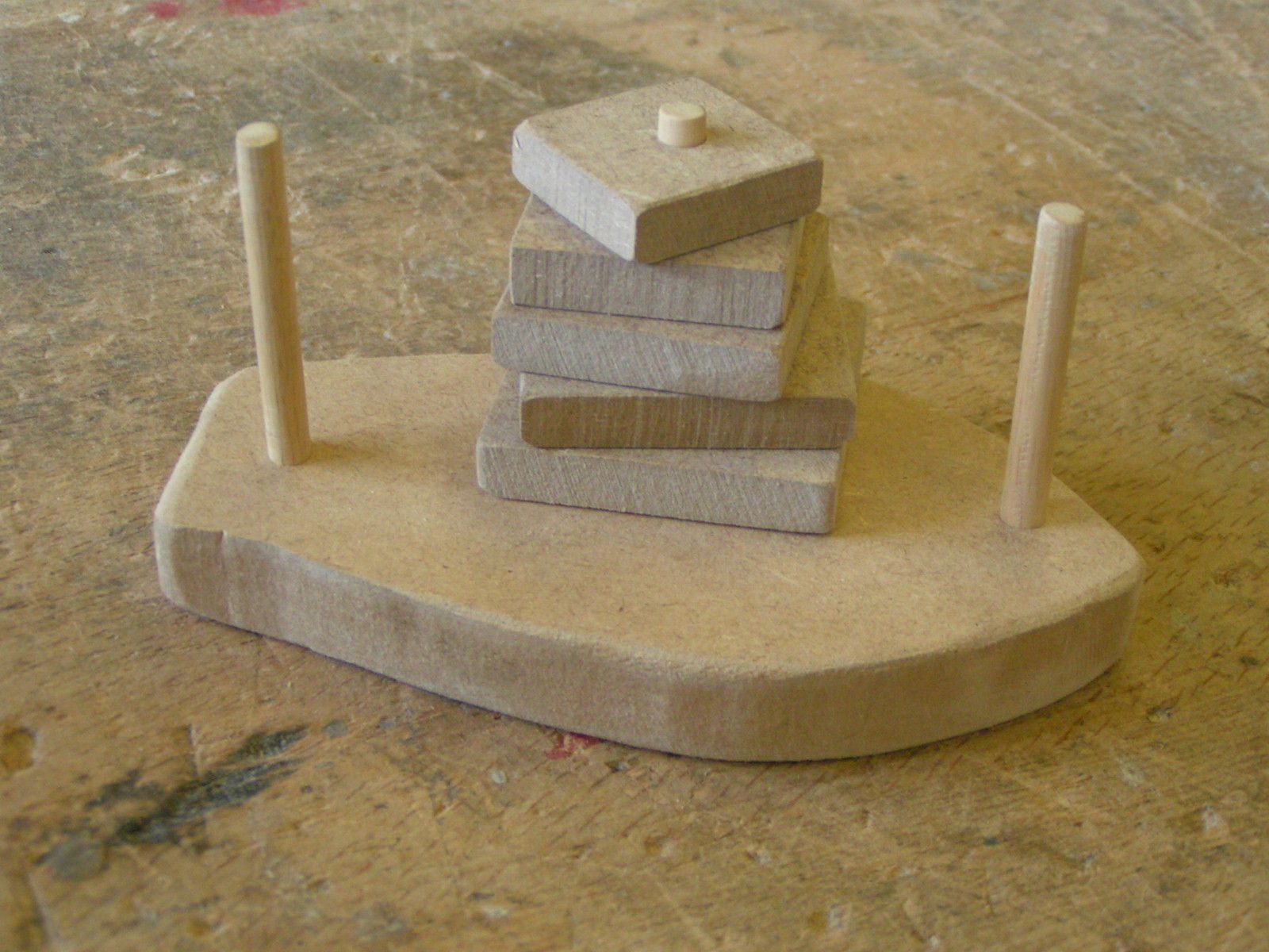 How to Build the Tower of Hanoi - Two Lads With Their Grandad. : 7 ...