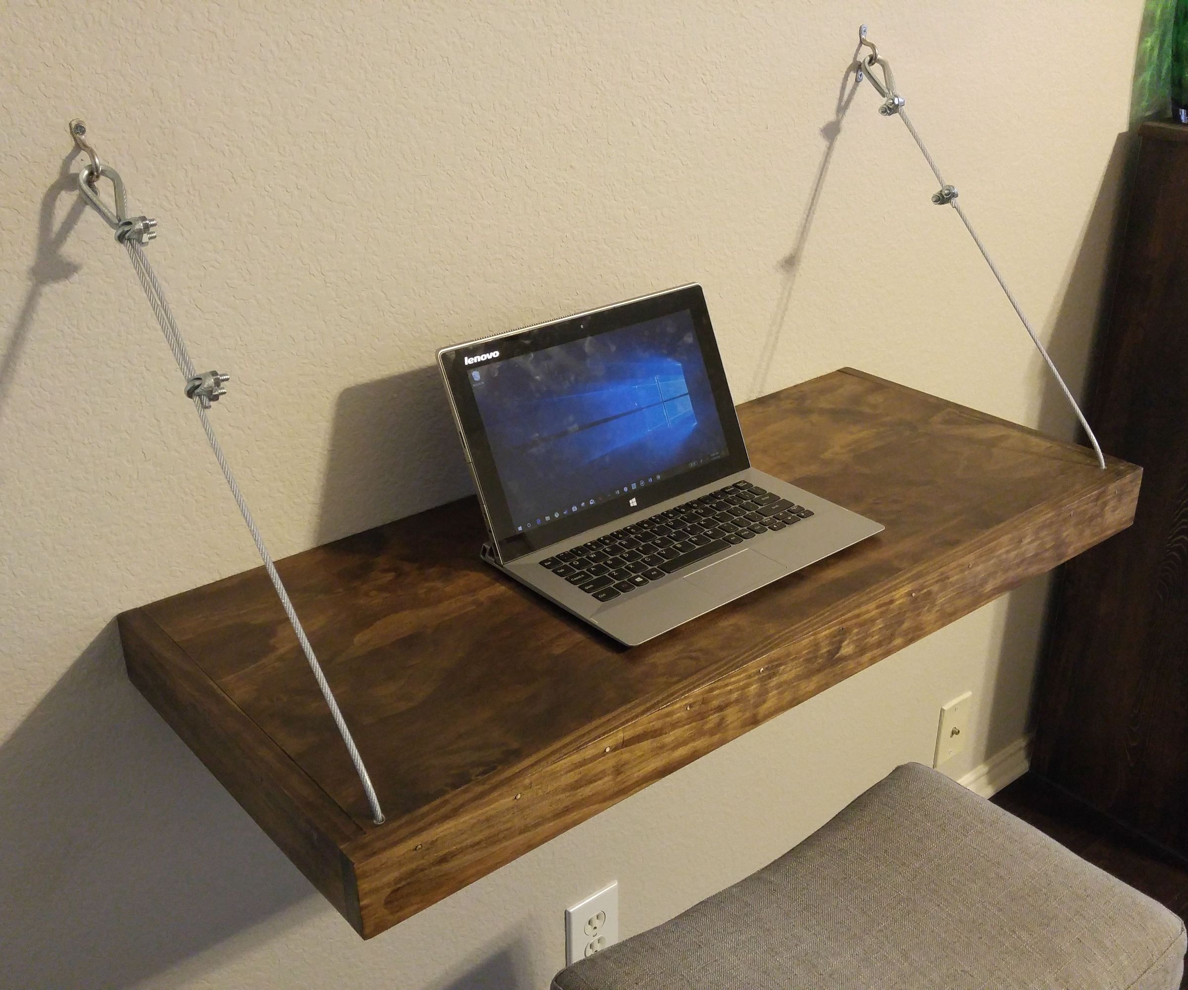 Hanging Desk : 5 Steps (with Pictures) - Instructables