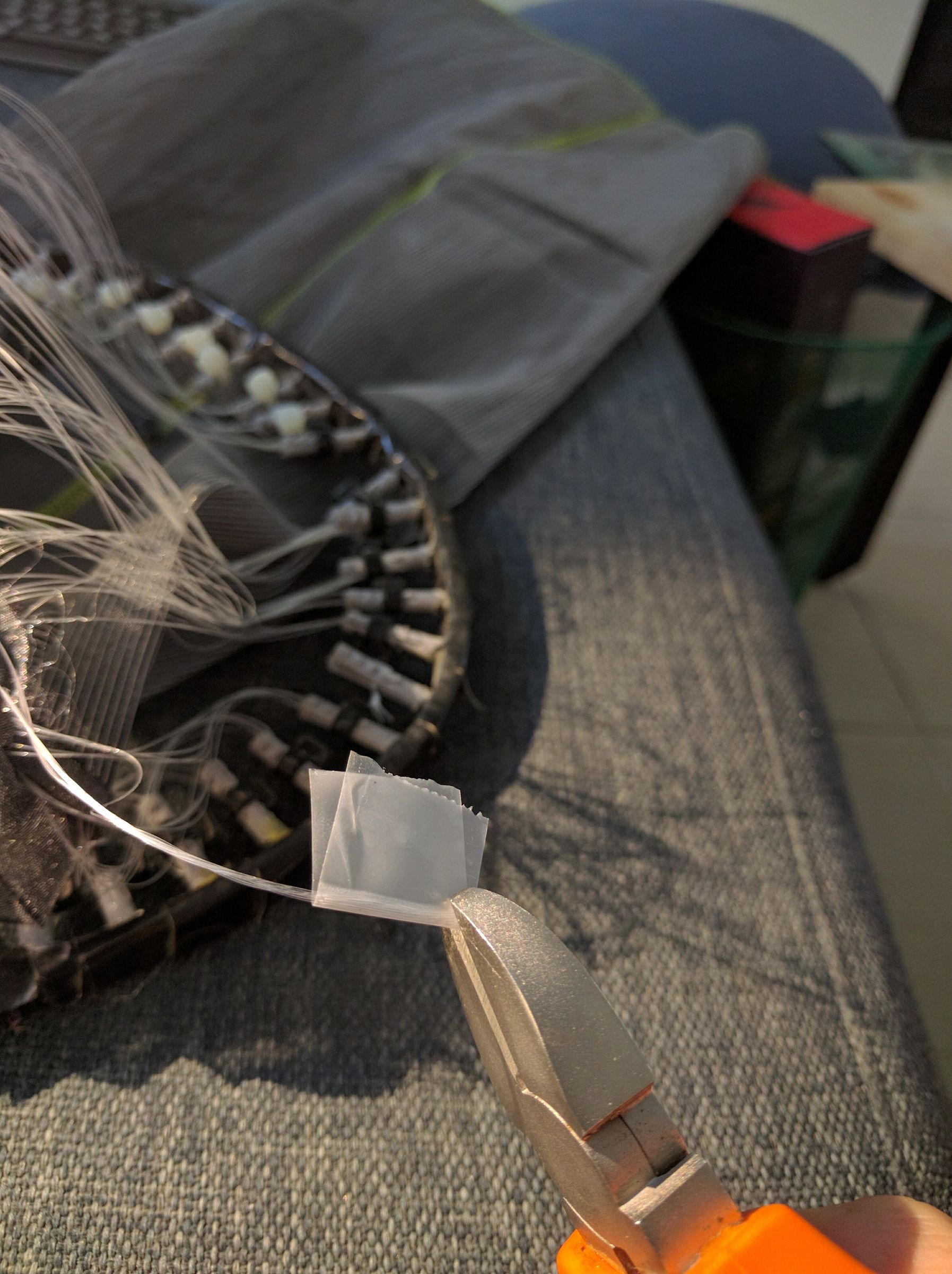 Living Rainbow- an Arduino Controlled Fiber Optic Cape : 10 Steps (with ...