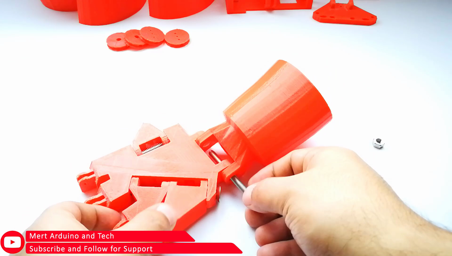 Robotic Hand With Wireless Glove Controlled | NRF24L01+ | Arduino : 7 ...