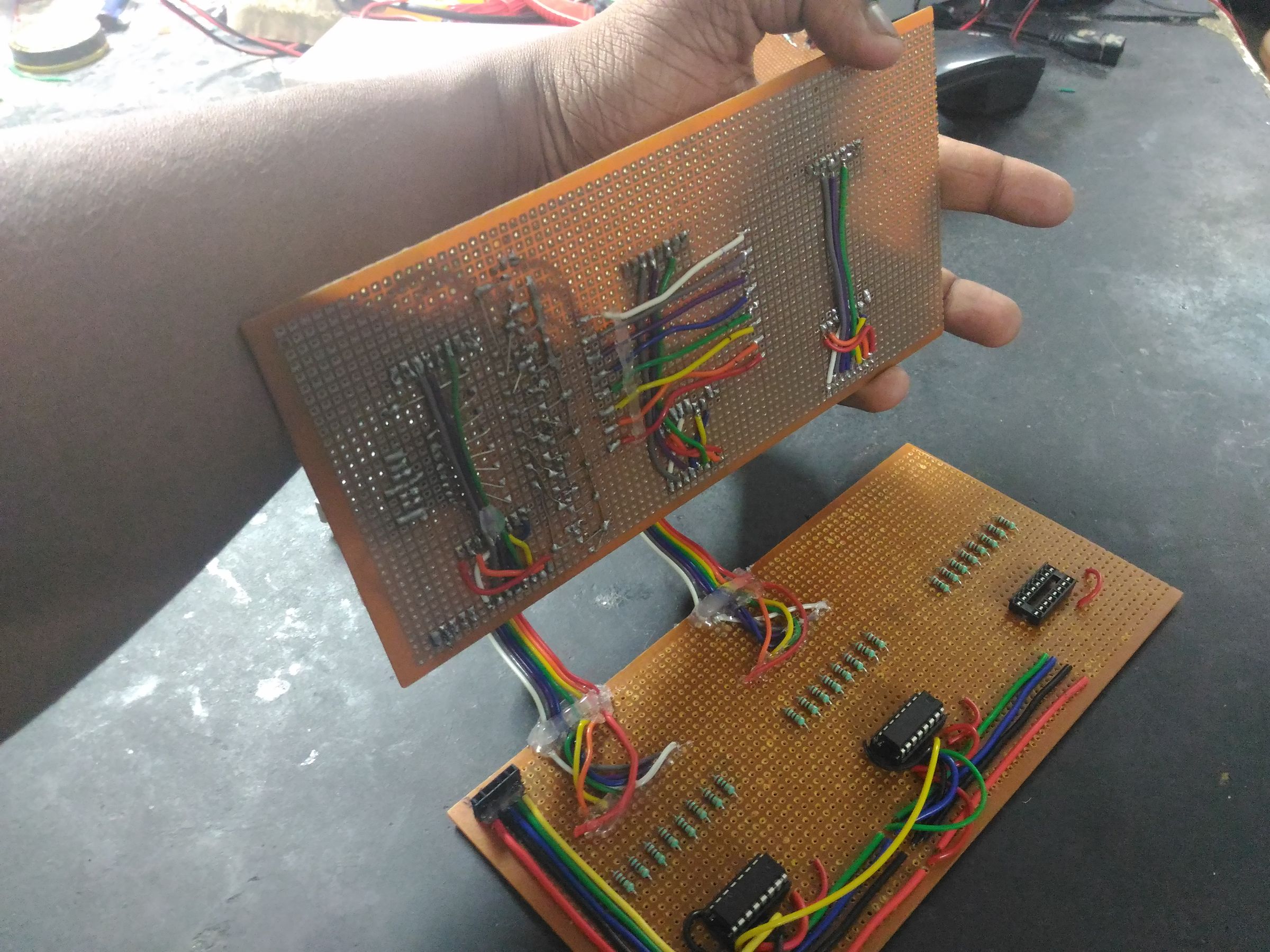 48 X 8 Scrolling LED Matrix Display Using Arduino and Shift Registers ...