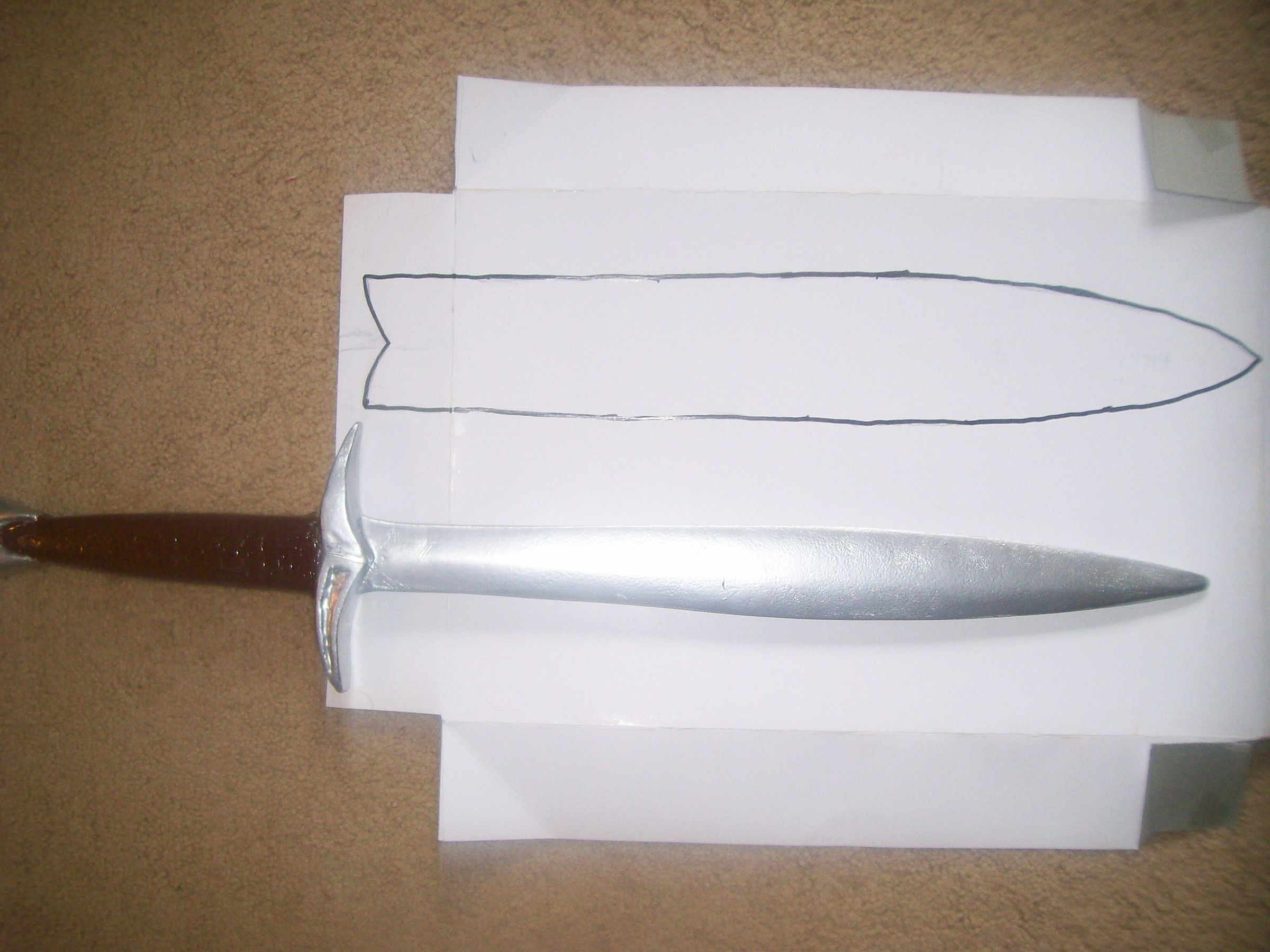 How to Make a Scabbard for Your Sting Sword. : 3 Steps - Instructables