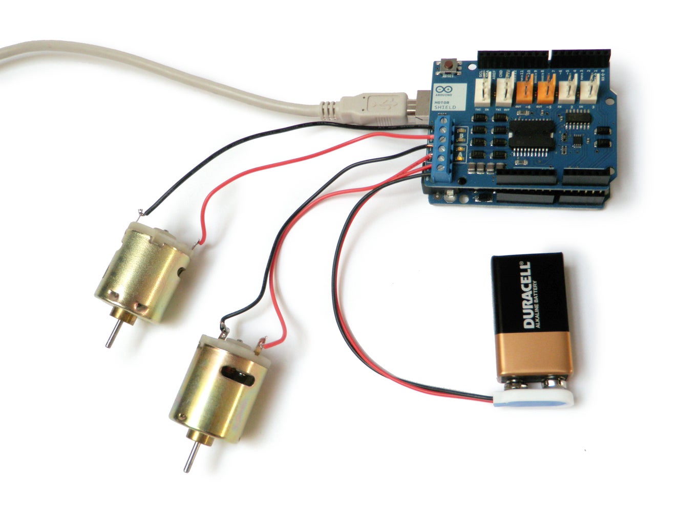 Arduino Motor Shield Tutorial 6 Steps With Pictures Instructables