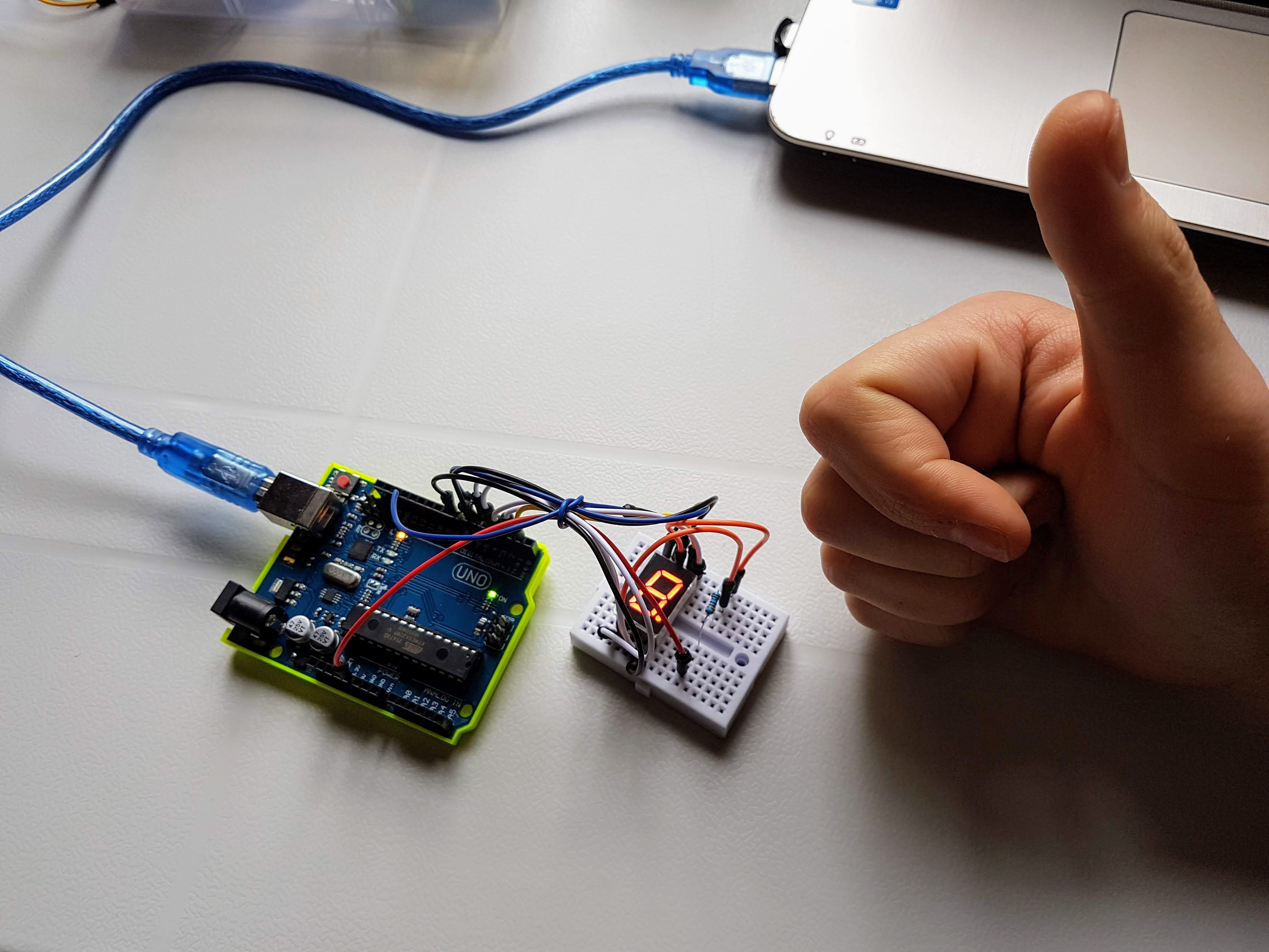 Arduino 7 Segment (5011BS, Common Anode or Cathode) Tutorial : 13 Steps ...