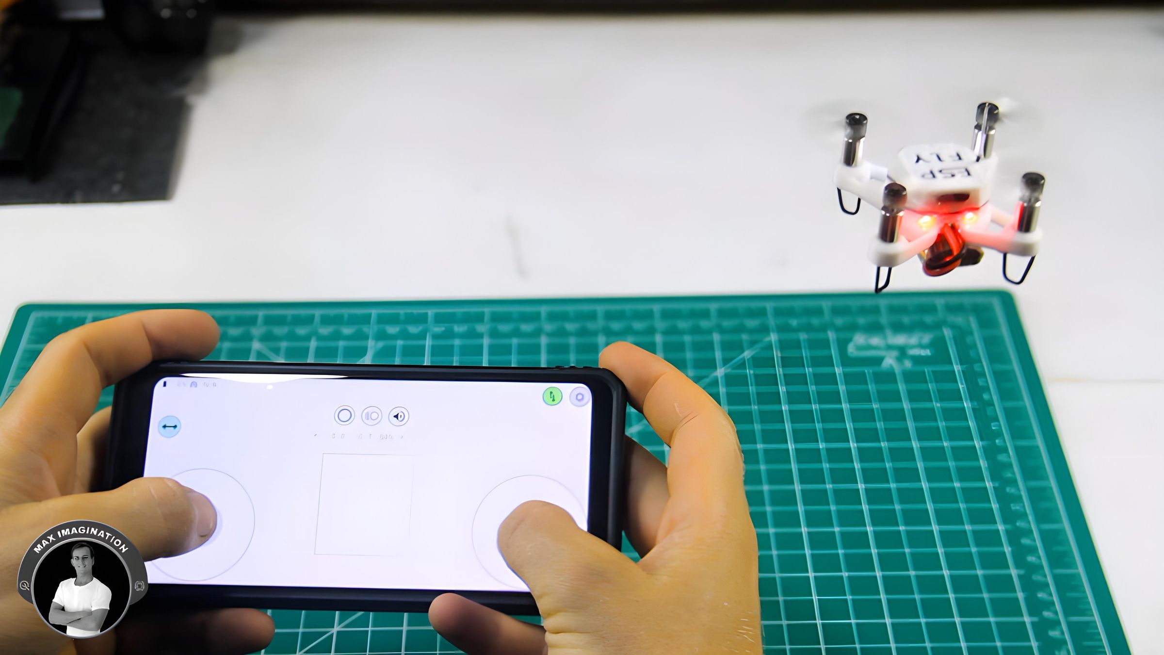 Build the Smallest ESP32 Drone You Can Fly With Your Phone! (ESP-FLY ...