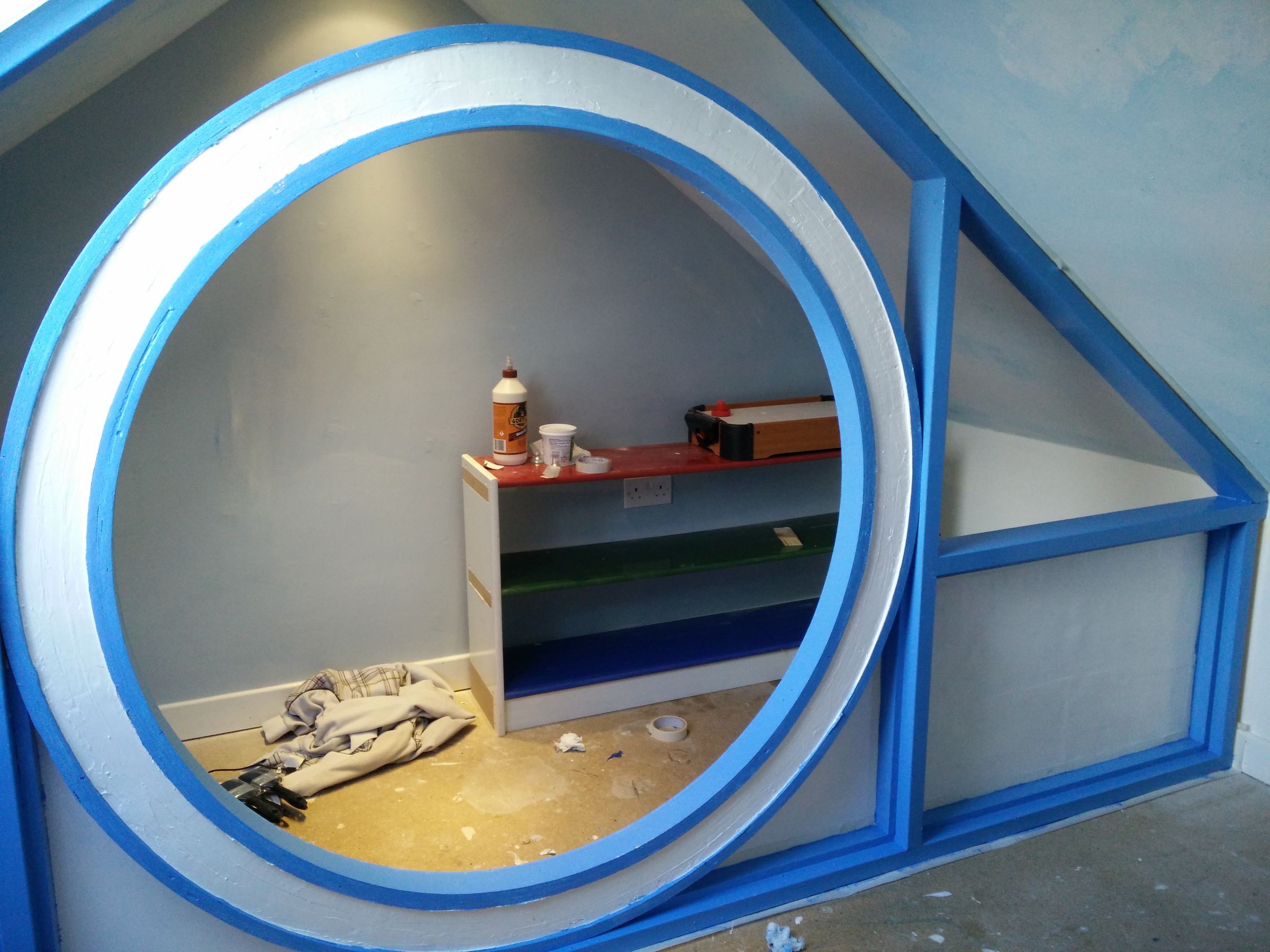 The Giant Plywood Portal (1½m Across) : 5 Steps (with Pictures ...