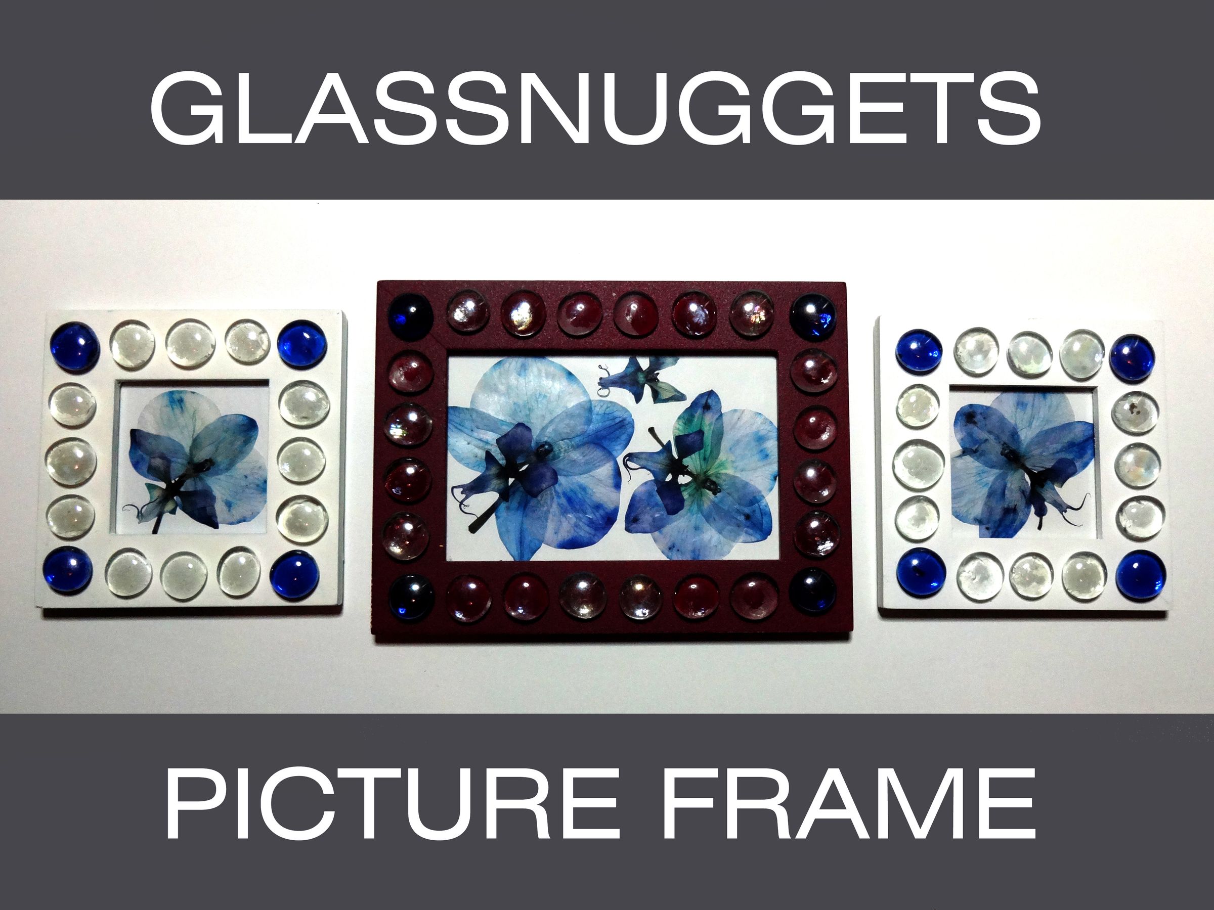 Pimp Up Your Picture Frame With Glassnuggets! :) : 4 Steps (with ...