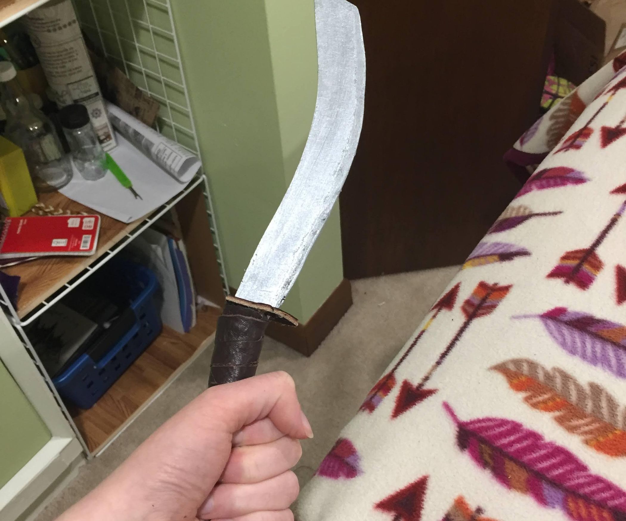 Wooden Fantasy Knife : 10 Steps - Instructables