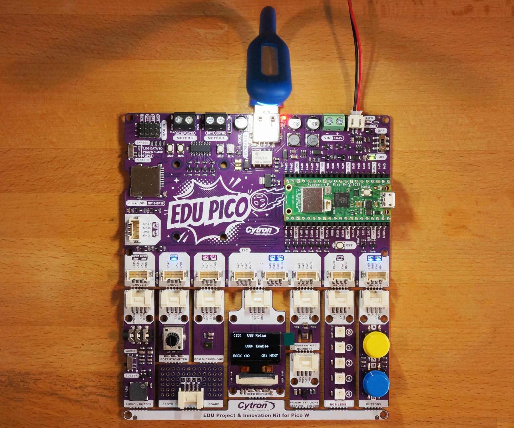 Logic Gate Analyser With Cytron EDU PICO or Adafruit CLUE Demonstrated ...