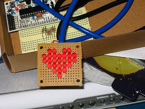 Arduino Charliplexed Heart, Just in Time for Valentines Day. : 5 Steps ...