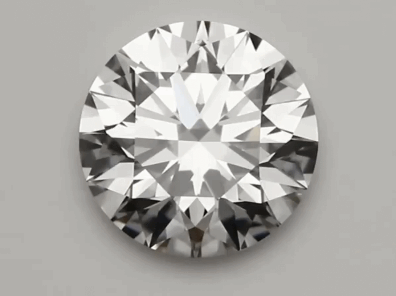 3D Polygonal Crystal Wall Canvas — Smooth Rounded Edges, Paint or ...