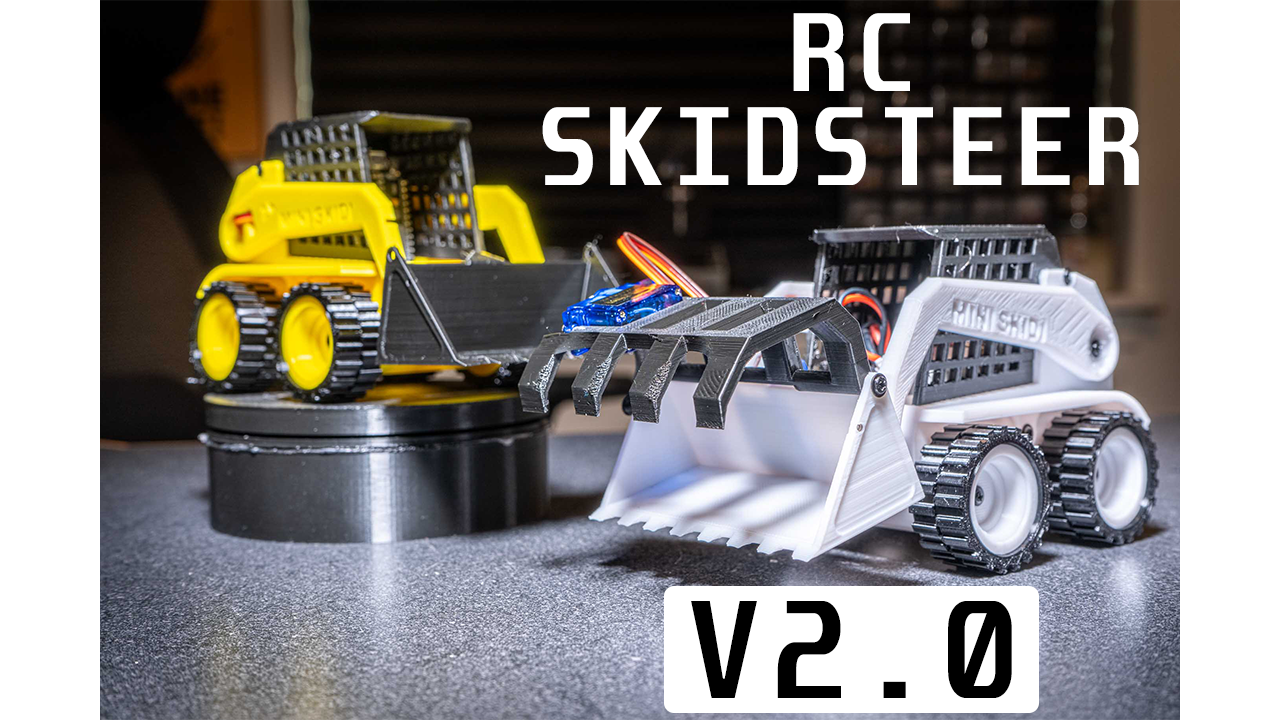 3D Printed RC SkidSteer V2.0 : 14 Steps (with Pictures) - Instructables