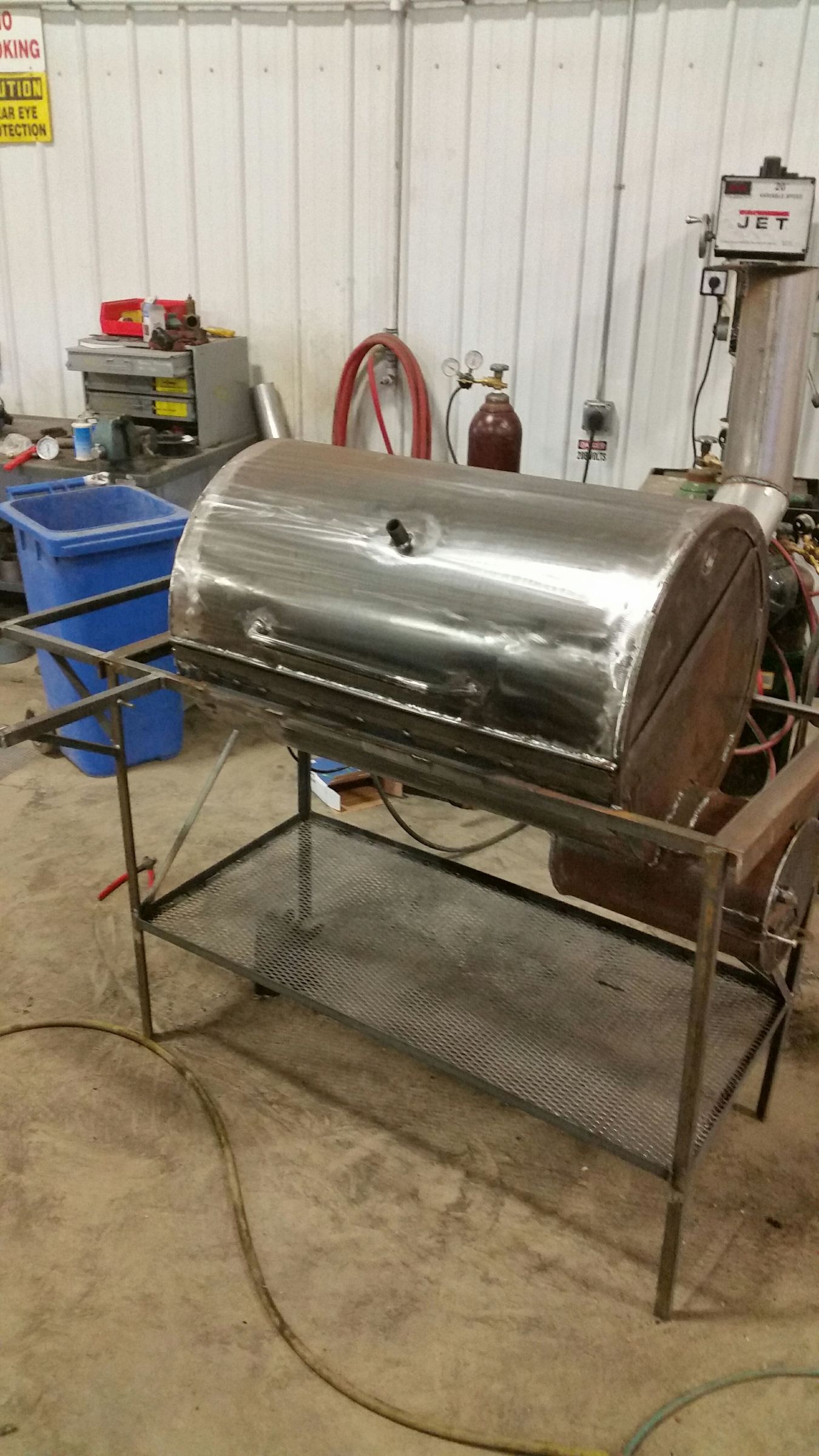 Reverse Flow Bbq Smoker Grill : 4 Steps (with Pictures) - Instructables